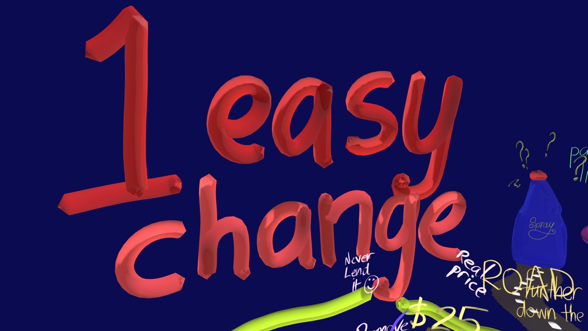 1 easy squeezy change we can make - Download Free 3D model by ...