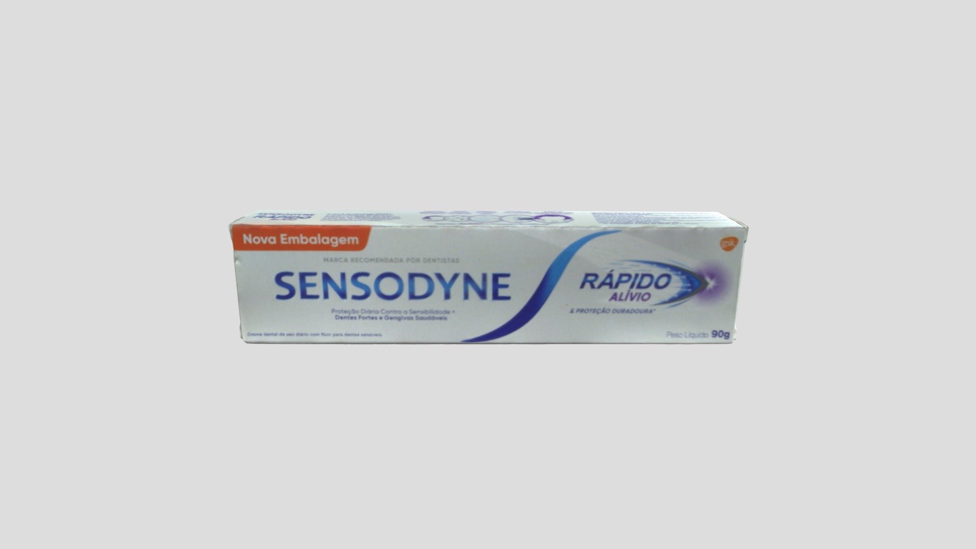 GSK - (D) Sensodyne 90g - 3D model by 42LabsCS [51e3fd1] - Sketchfab