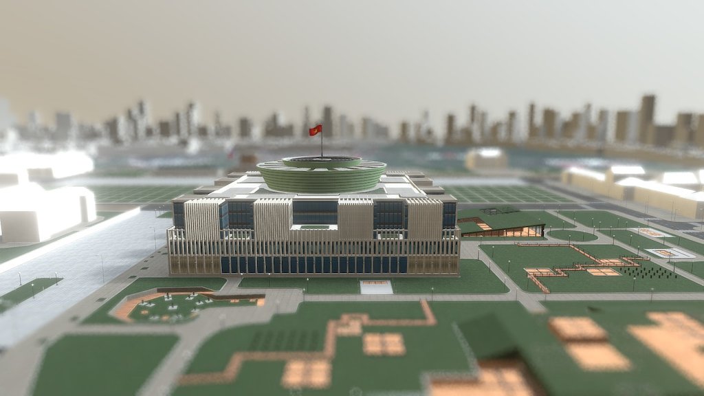 Viet Nam National Assembly House - 3D model by cre4rt [51e42fb] - Sketchfab