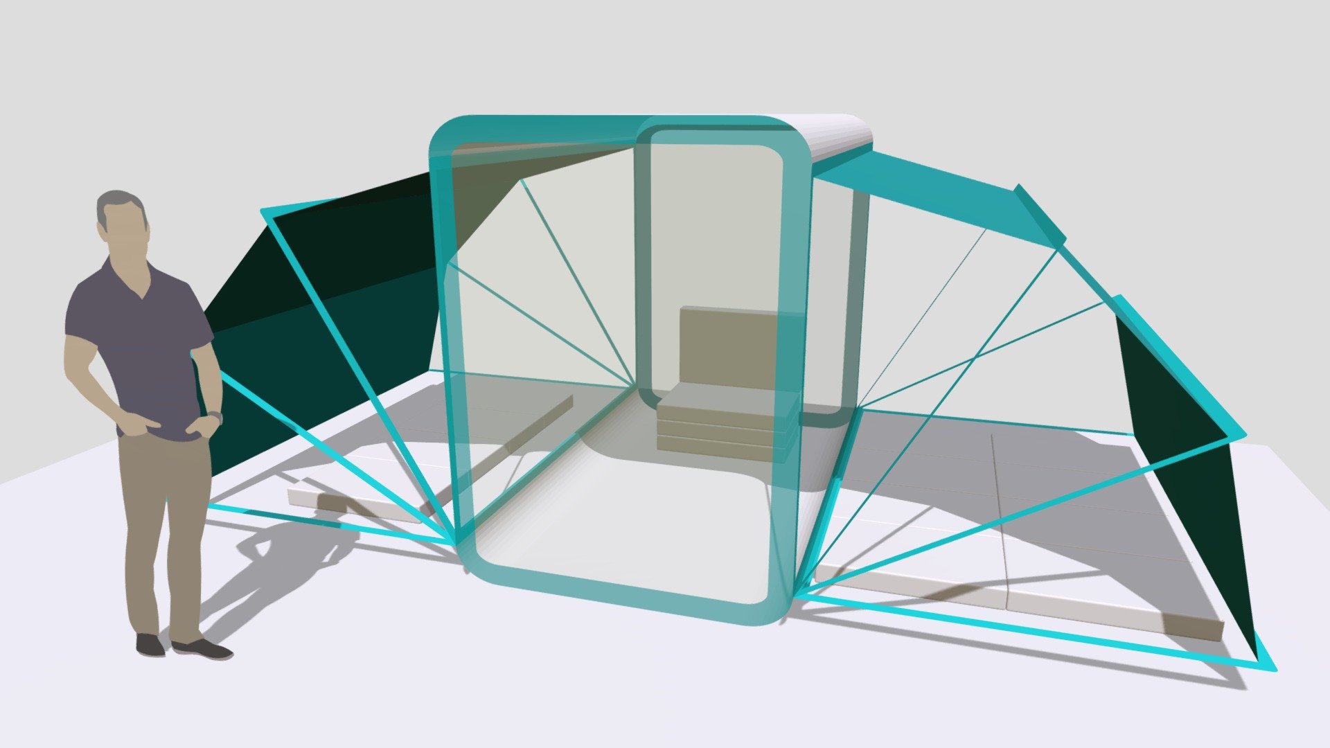 Tent-Transformer Camper-1 - 3D model by Alexander.Xas (@a7xasik ...