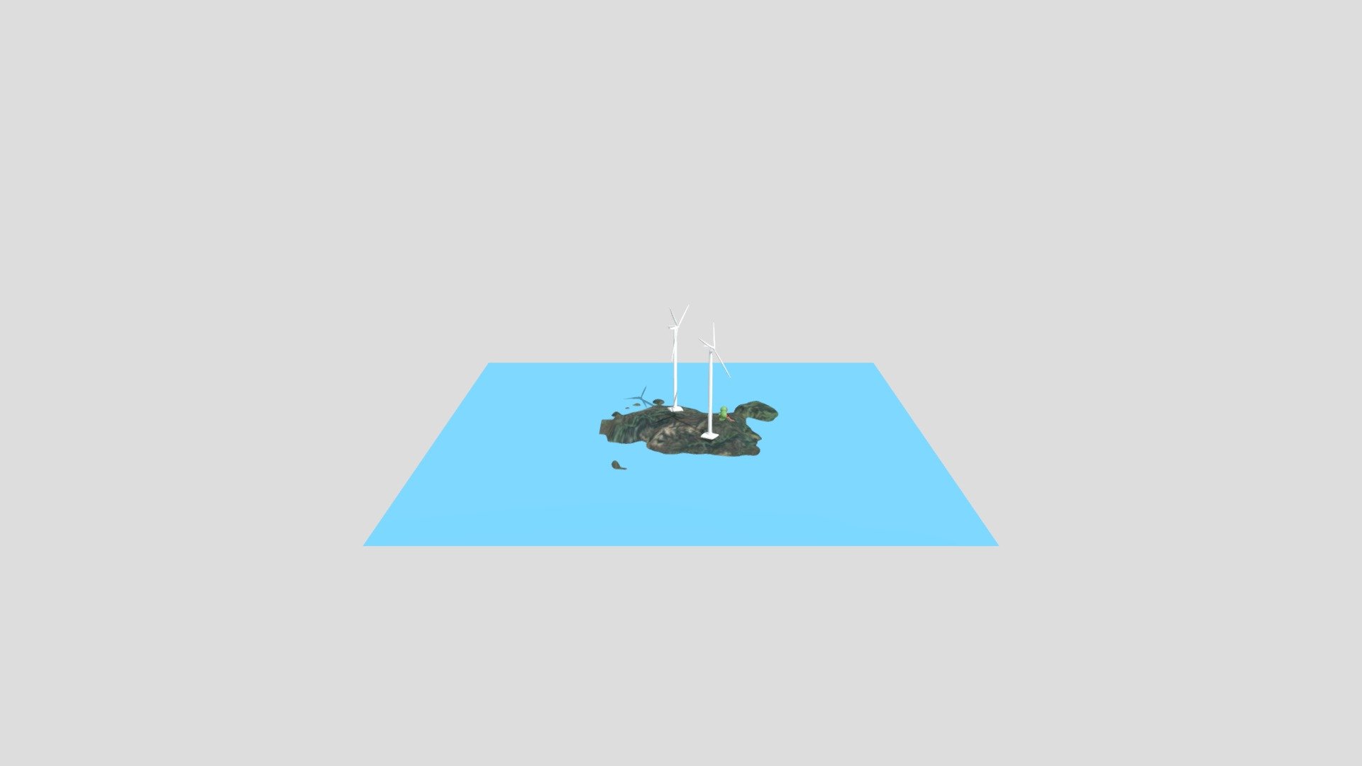 Eco Island - Download Free 3D model by Sokoroh [51e8dbf] - Sketchfab