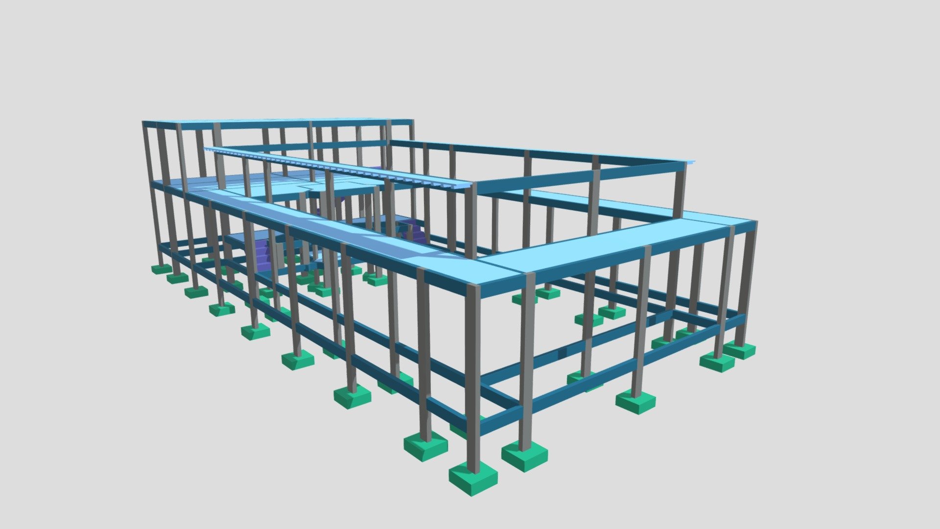 Projeto Estrutural Ccb Padre Carvalho 3d Model By Jose Patrick