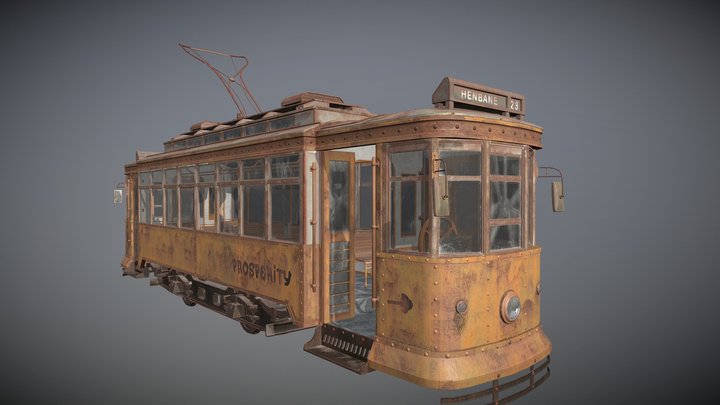 Tram 3D models - Sketchfab