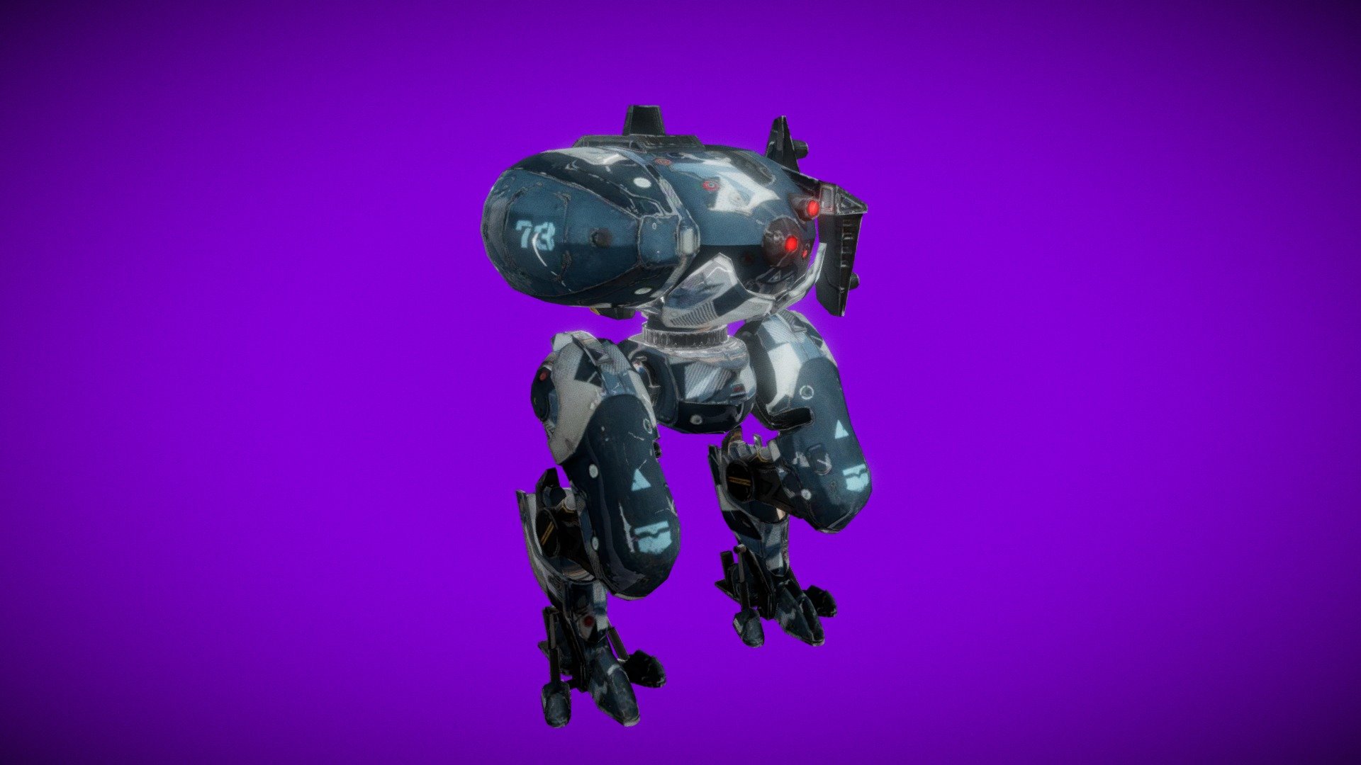 MECHA Robot XR-333 - Buy Royalty Free 3D model by Luna Studio ...