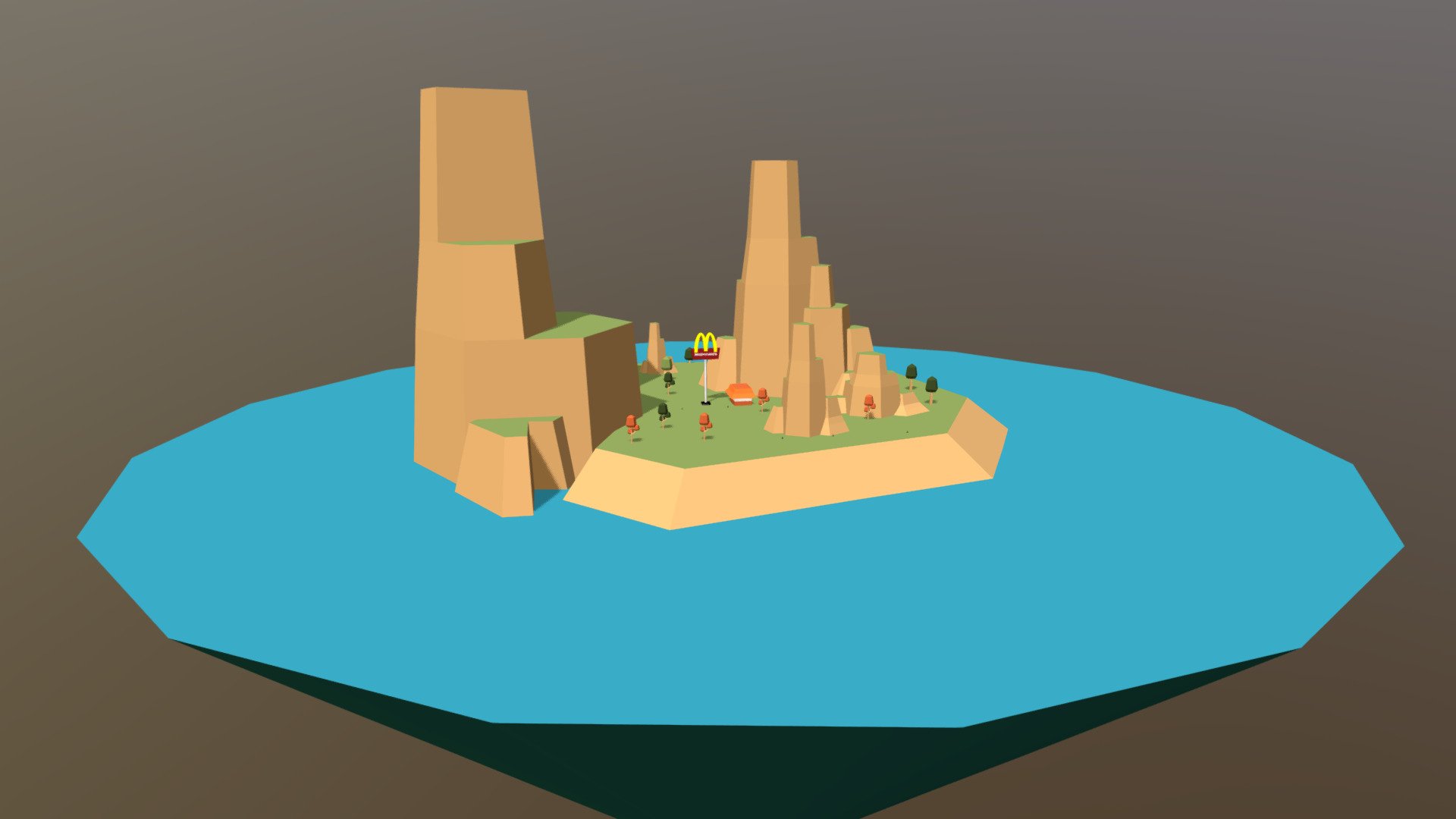 Complete Island - 3D model by Esteban (@Alienguard) [51ecc84] - Sketchfab
