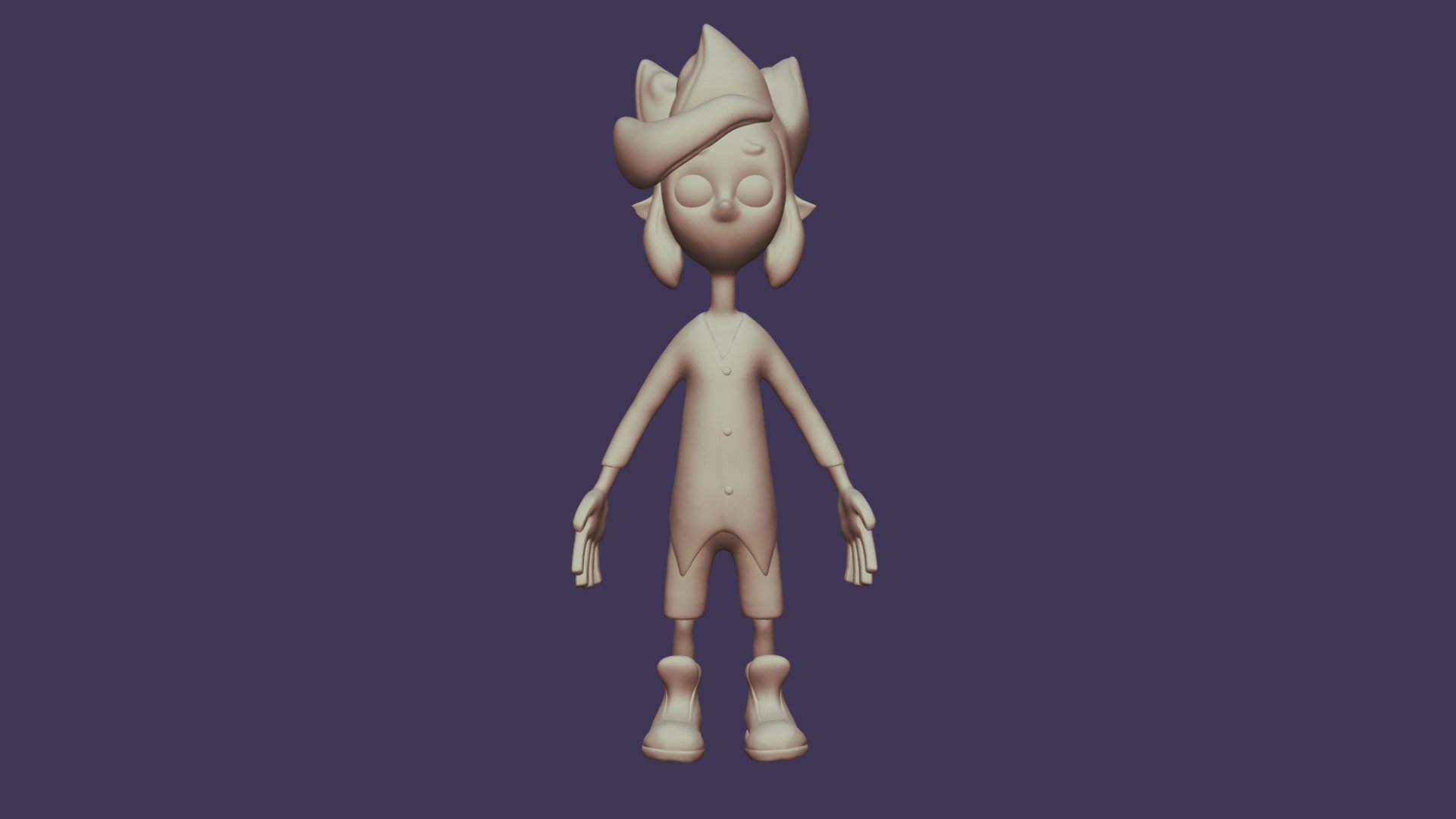 WIP Chirpy Chips Inkling Boy 4 - 3D model by lauratrsp [51ee954 ...