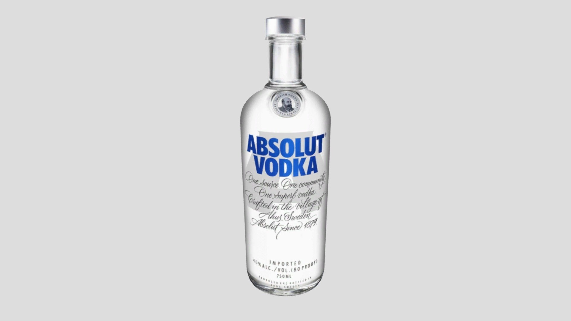 Absolut Vodka - 3D model by Keyy's Korner (@keyyskorner) [51f17f3 ...