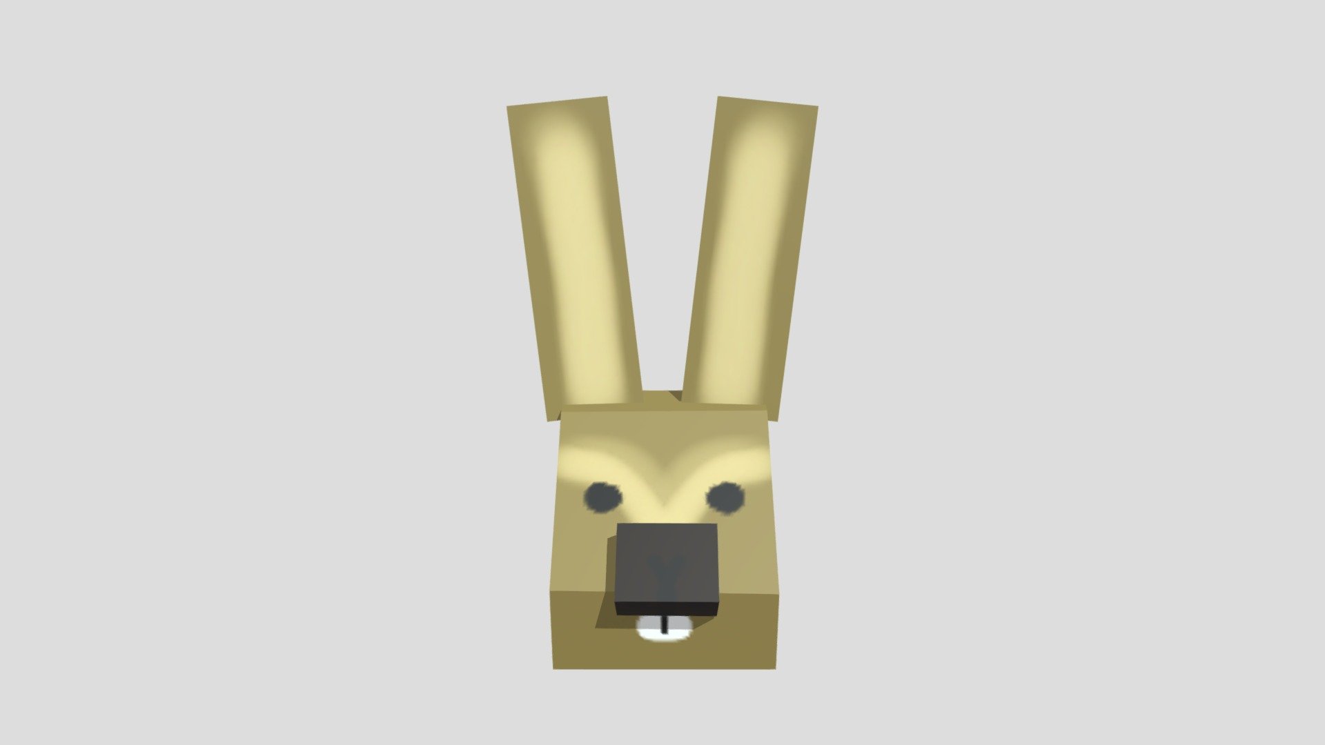 rabbit head - Download Free 3D model by virdhana [51f19bf] - Sketchfab