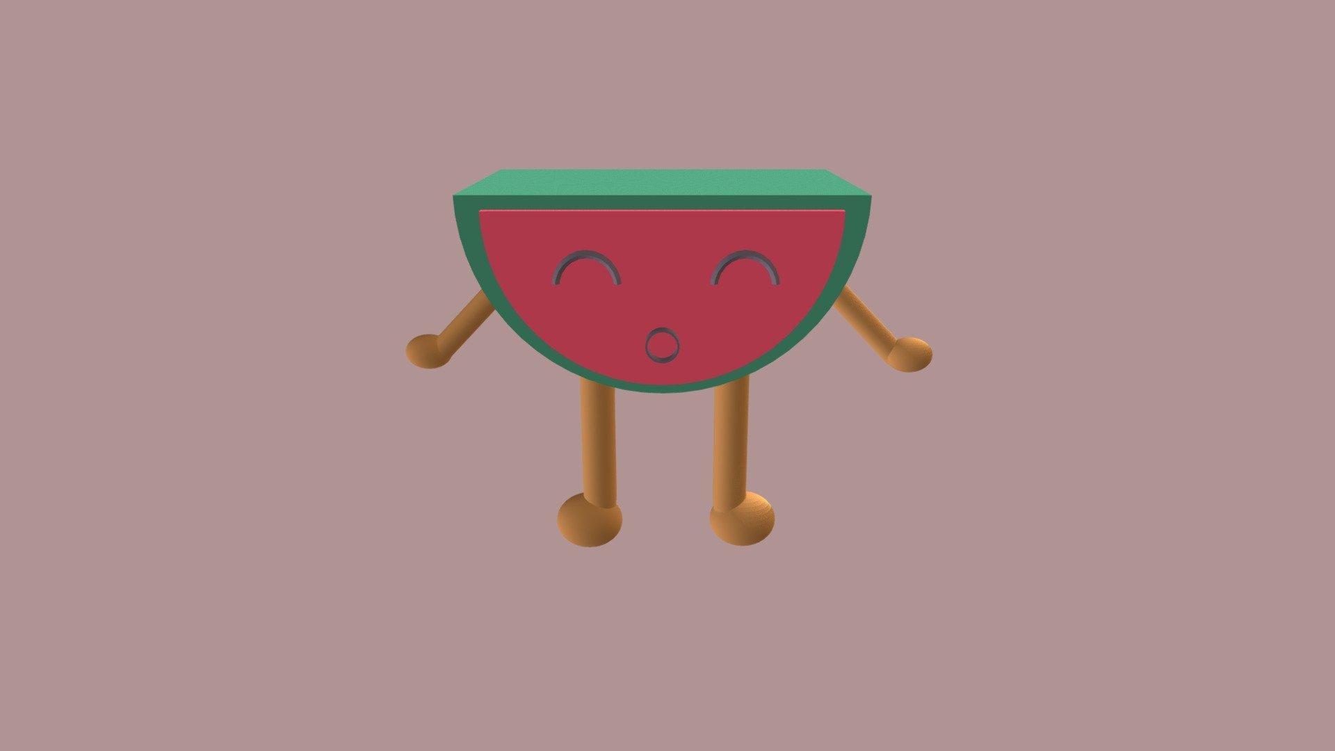 西瓜 - 3D model by 劉佳恩 (@s611049) [51f3c1d] - Sketchfab