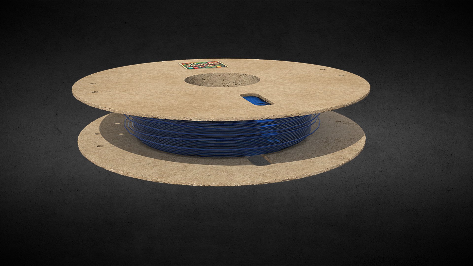 3D Filament Cardboard Spool. - Buy Royalty Free 3D model by AH (@agher ...