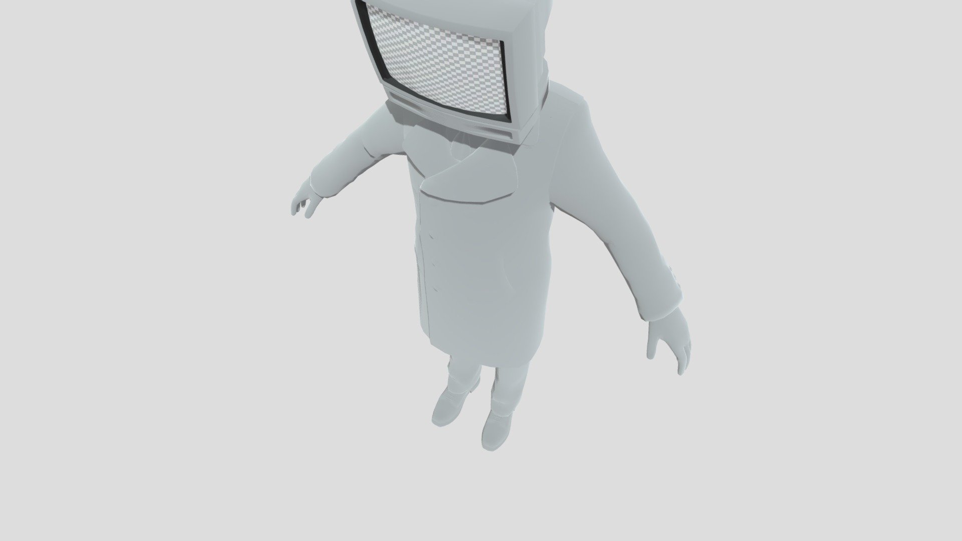 Tv man - 3D model by robloxstudiolover (@TitantheCameraman) [51f5a8a ...