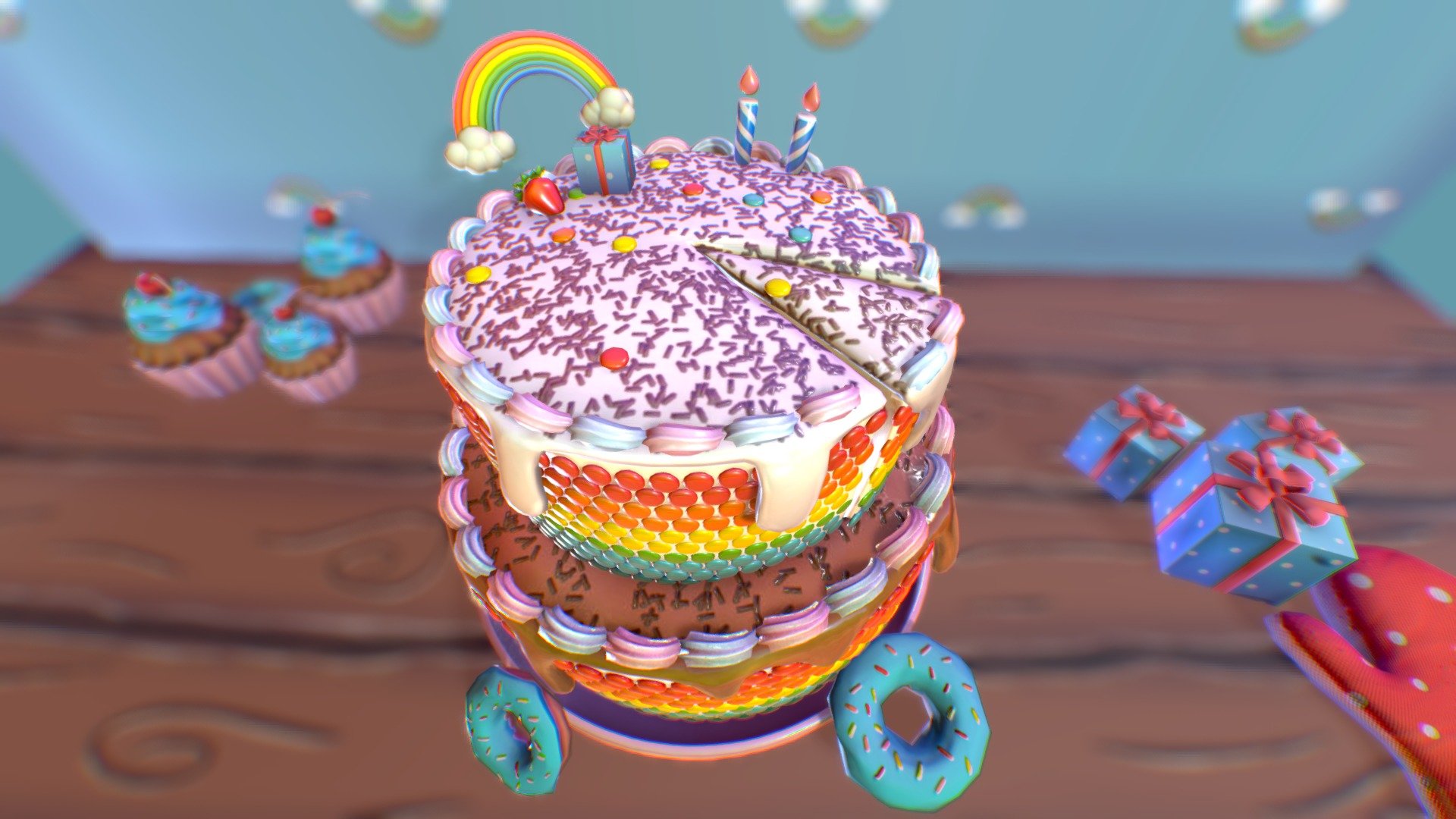 Sweet Surprise - 3D model by willianfreitas [51f6b8e] - Sketchfab