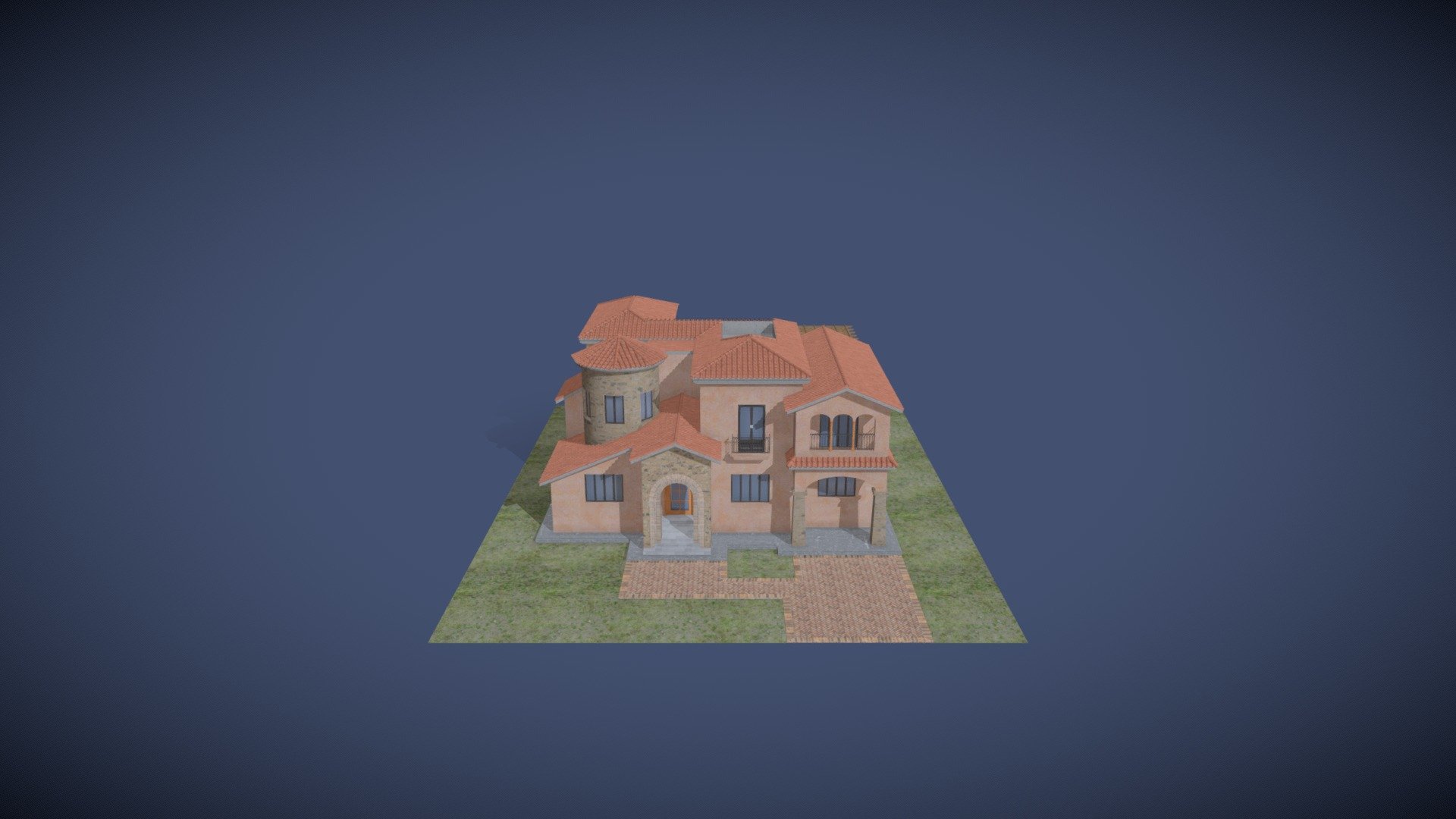 Dream House - 3D model by sargardens [51f7667] - Sketchfab
