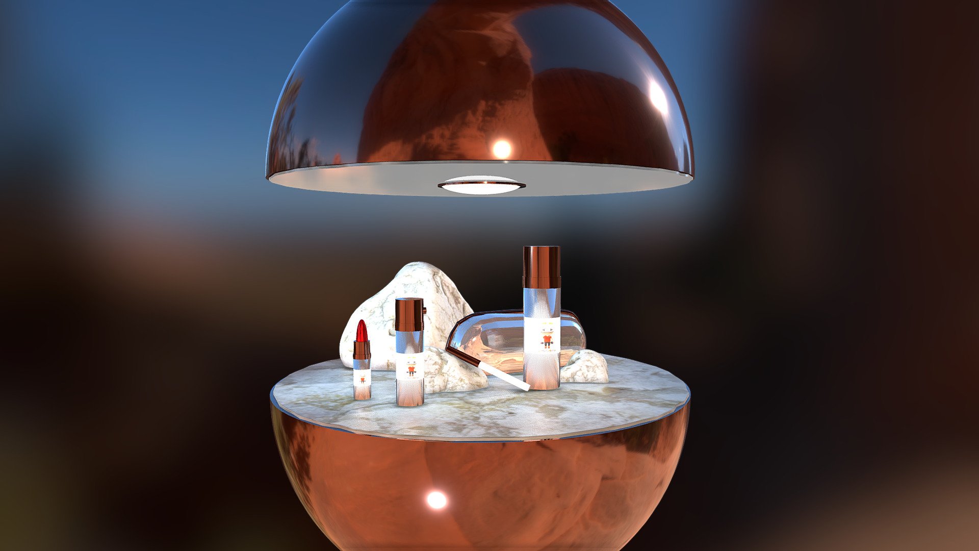 Metaretail: cosmetic display - Download Free 3D model by vmmaniac ...