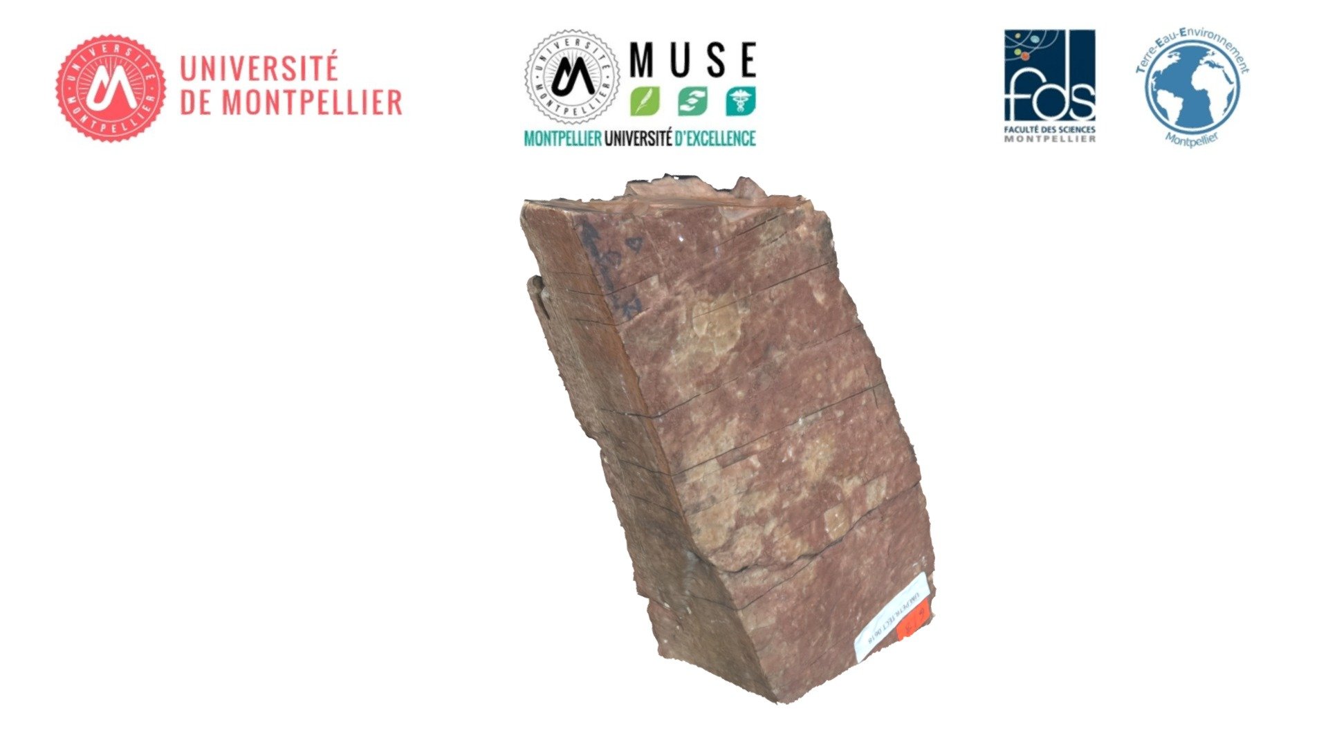 TectoUM - 618 - 3D model by Université Montpellier - Géosciences ...