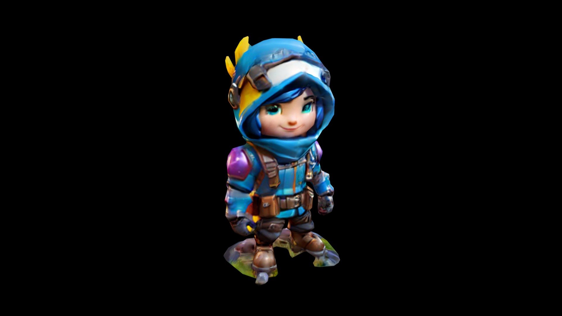 Electric Blue Machine The Animated Toy Adventure - Download Free 3D ...