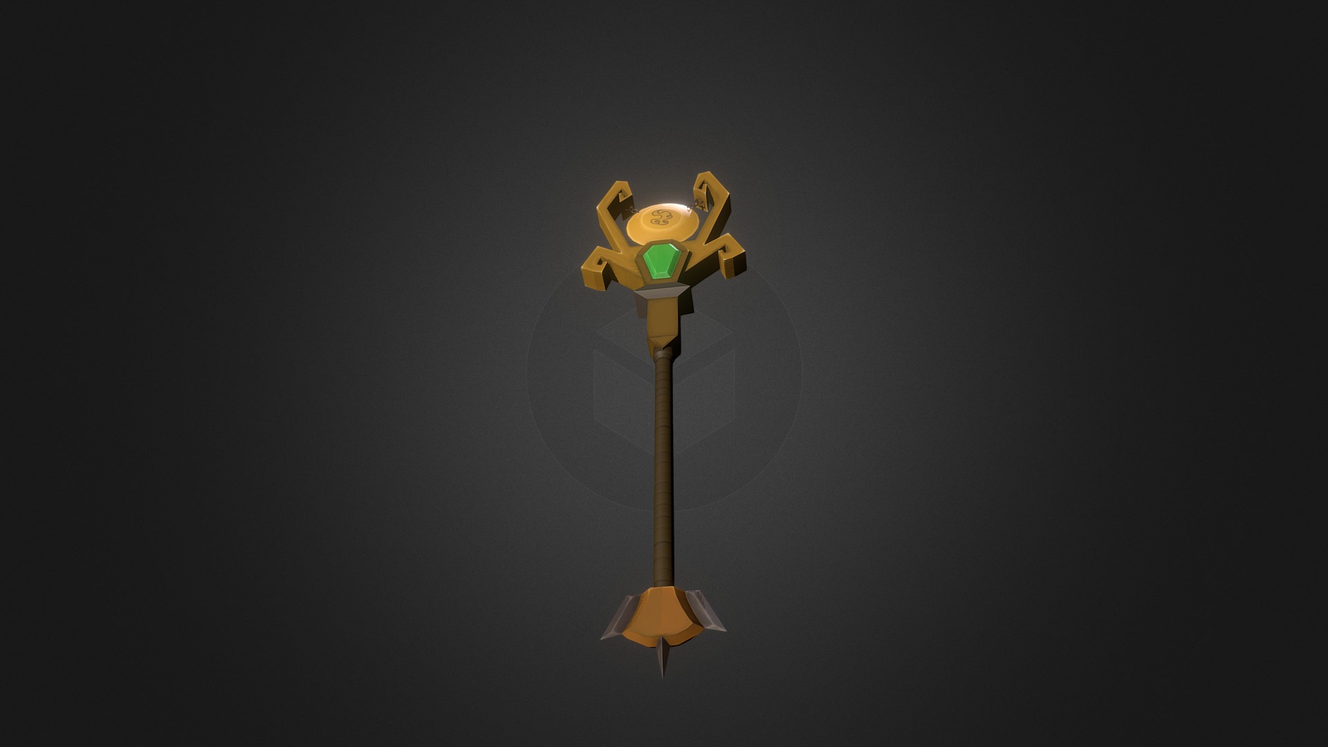 World of Warcraft style monk weapon - 3D model by Sven Panes Robelo ...