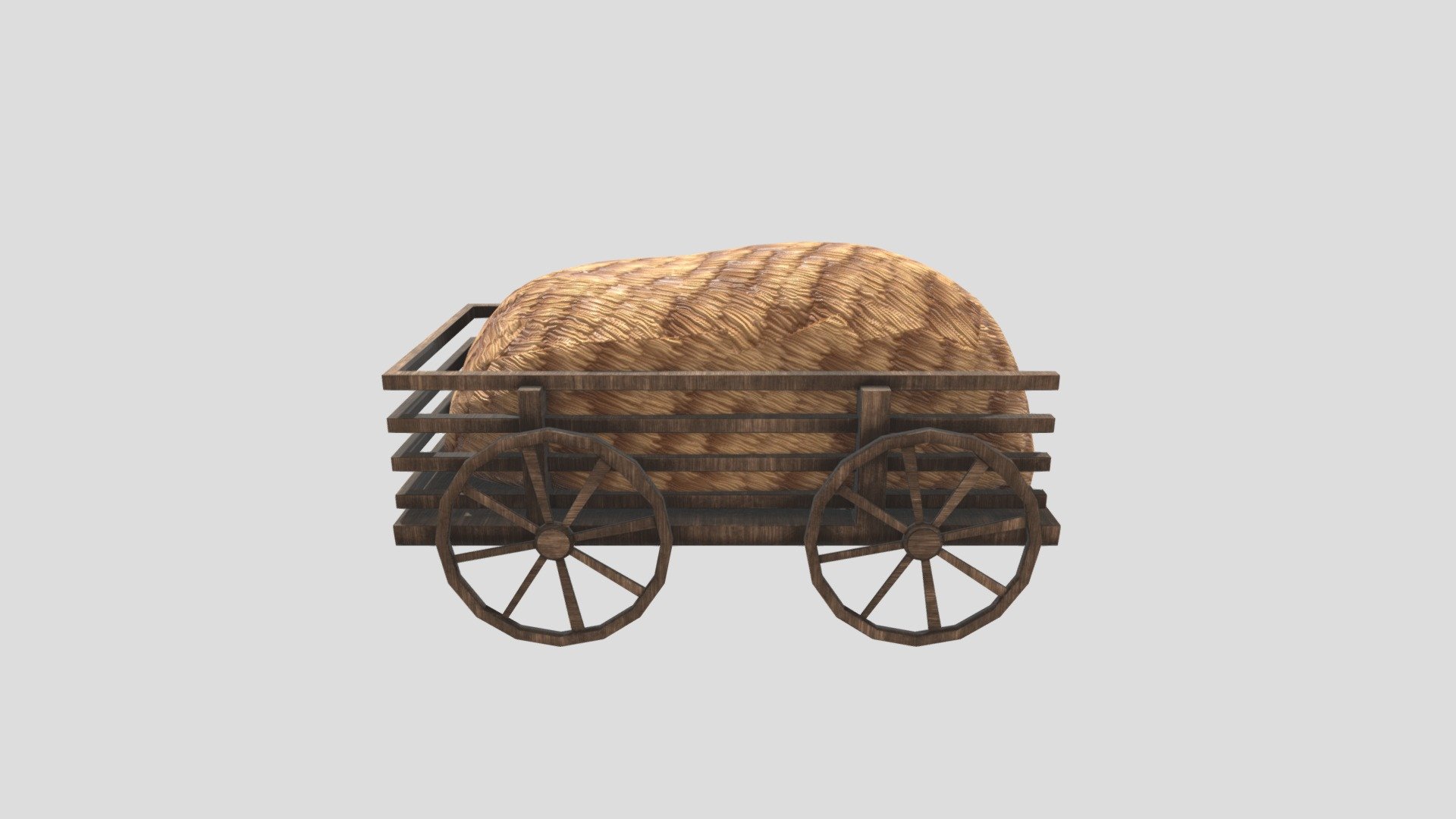 Cart Wheel - 3D model by Noch001 [51fbf7b] - Sketchfab