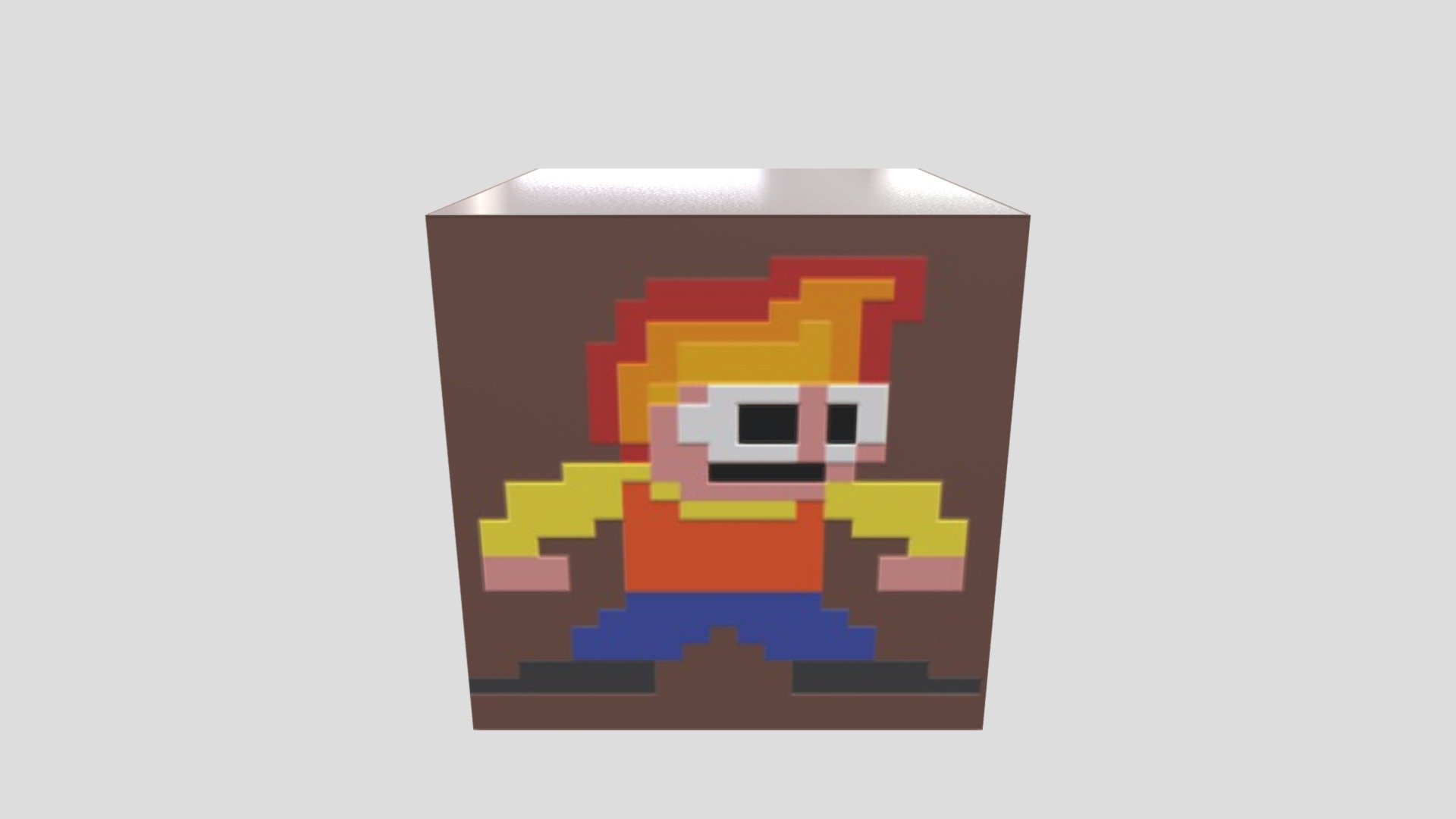 Cube Pixel Art - 3D model by jordan4106 [51fc1ed] - Sketchfab