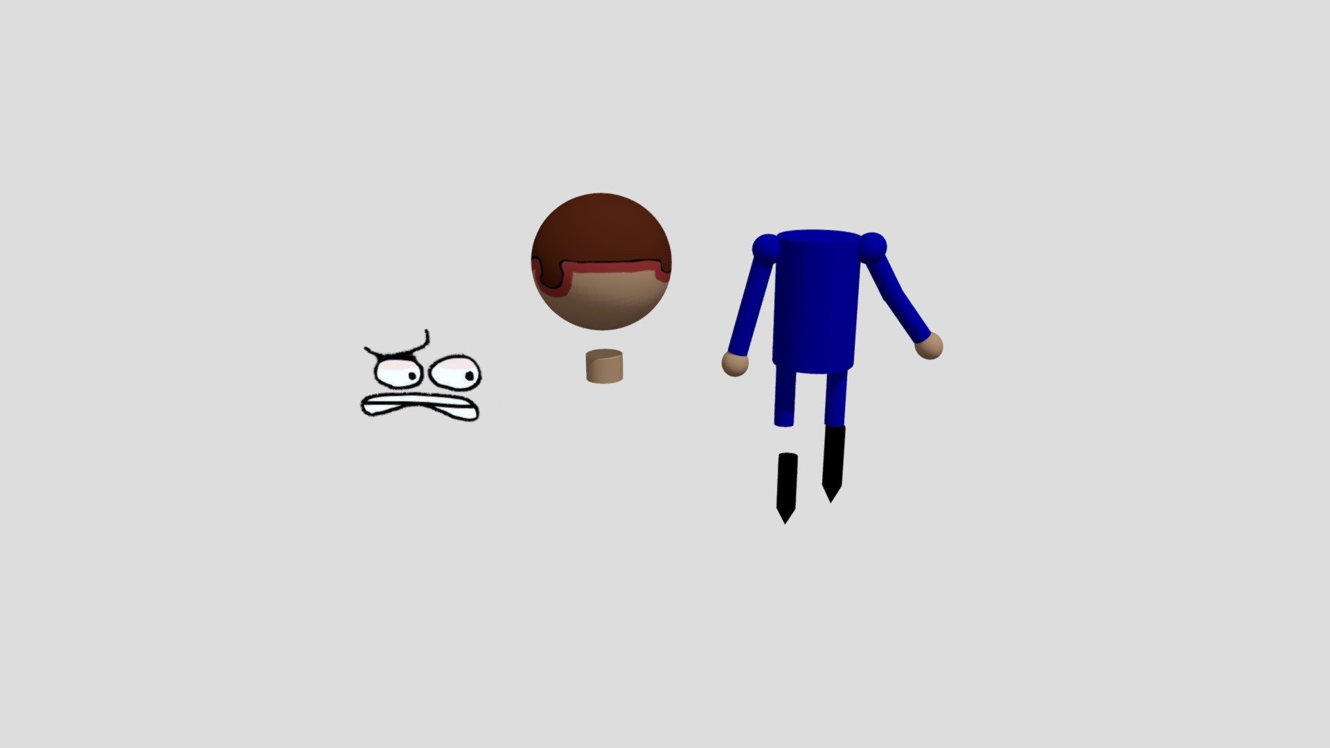3D Dave (Polygonized and Furiosity) - 3D model by Lypexy [51fcd4f ...