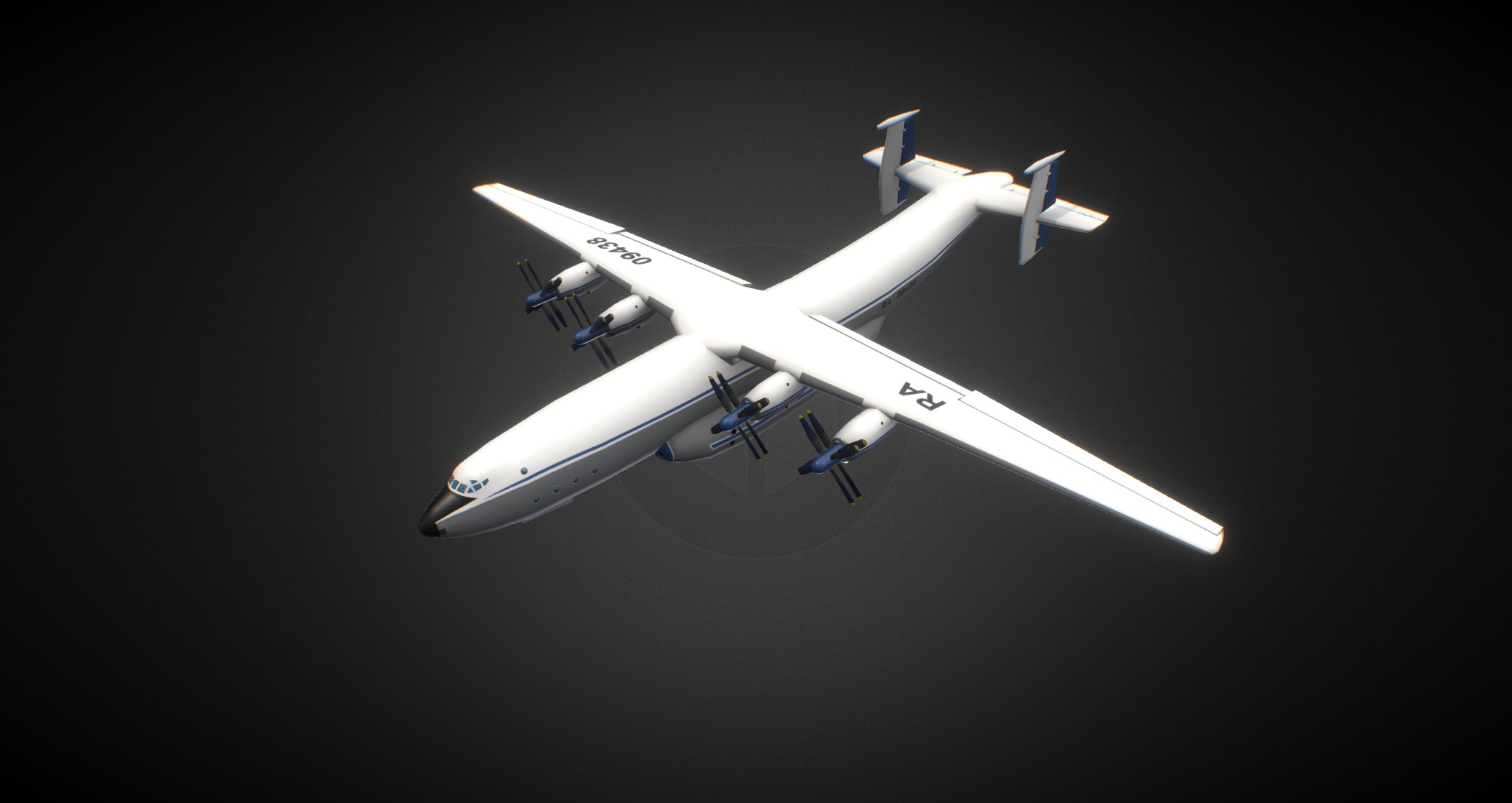 Cargo Aircraft - 3D model by arunas b. (@arunasb) [51fd7f3] - Sketchfab