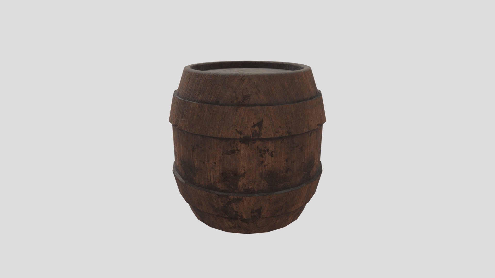 Layered Barrel - 3D model by lukeb04 [51fdcc6] - Sketchfab
