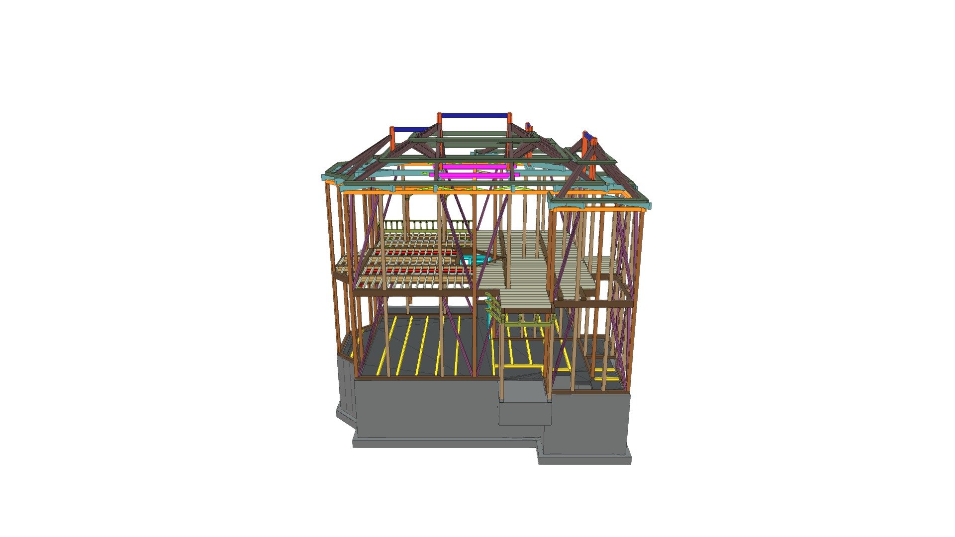 Y House Frame - 3D model by SMOL [51fdd53] - Sketchfab
