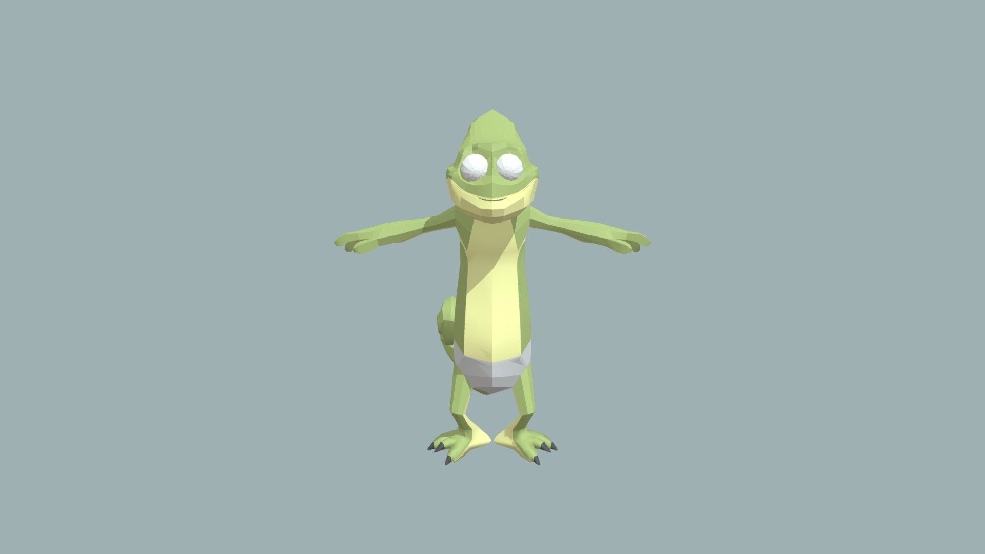 Iguana Low Polly - Download Free 3D model by gabolayana [51fe141 ...