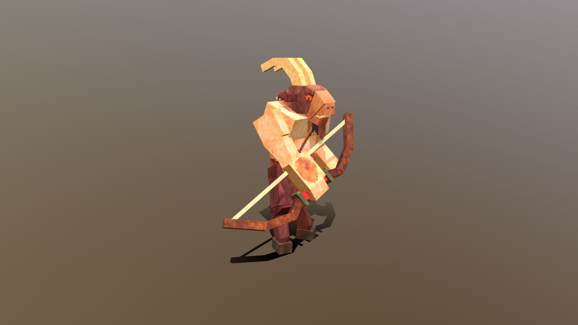 Satyr-archer - 3D model by Kaput-protivogaz [51fe635] - Sketchfab