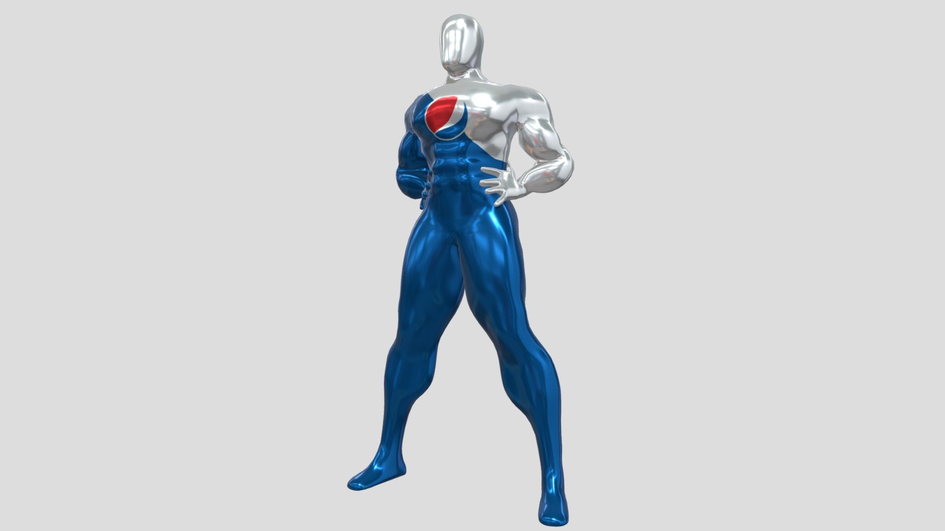 3D Pepsiman - 3D model by ChristianDPS [5200e1a] - Sketchfab