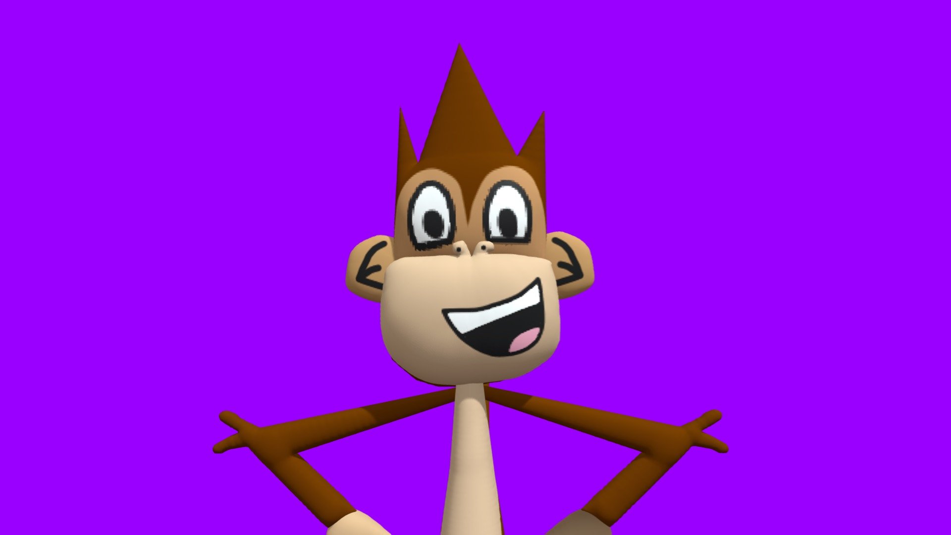 Zeek The Monkey - Download Free 3D model by niccheezey [5202f47 ...
