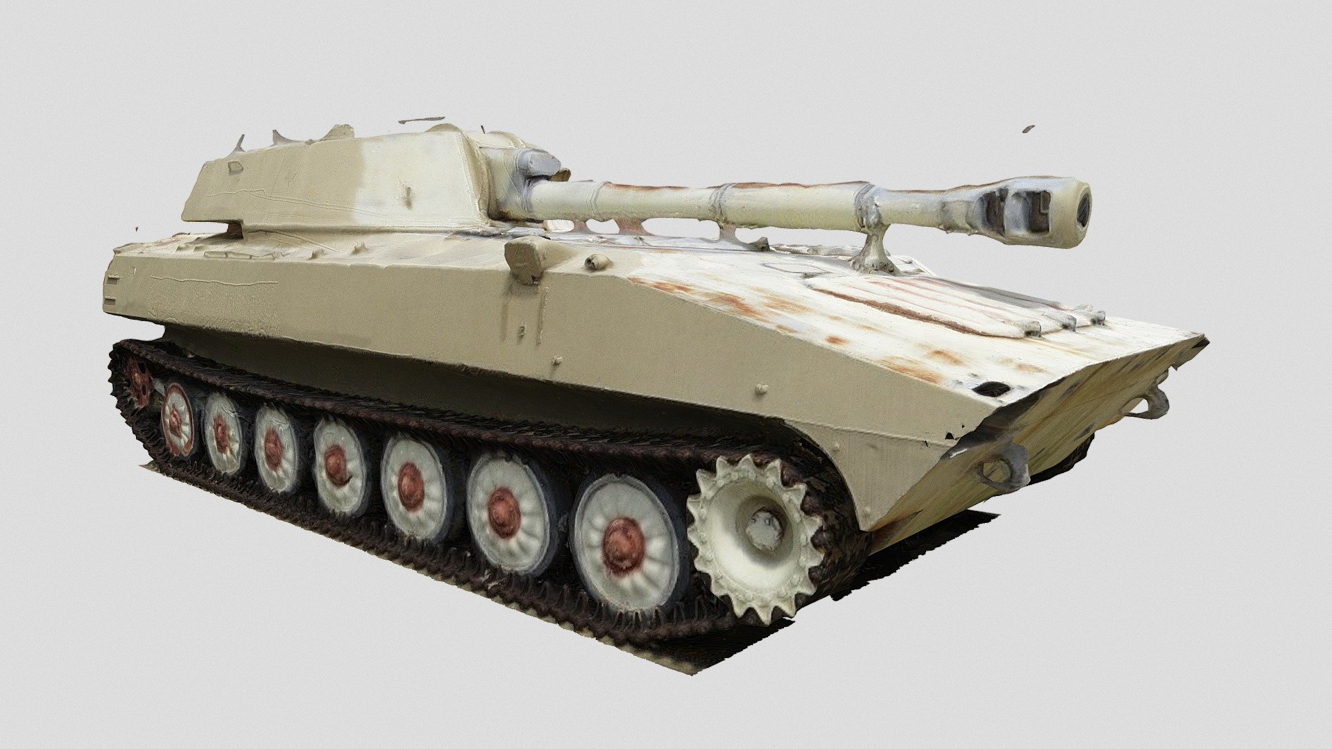 2S1 - 3D scan - Download Free 3D model by pervonharke [5203186] - Sketchfab