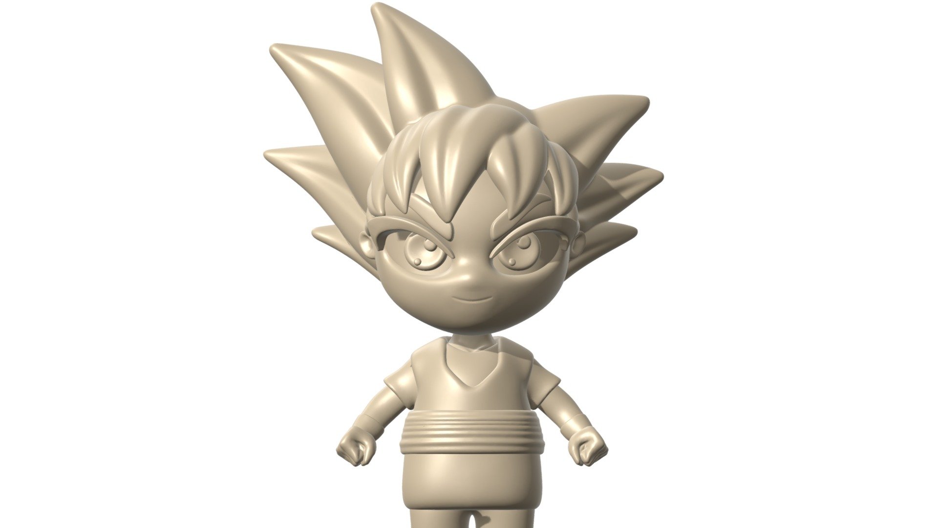 Kid Goku // Dragon Ball Daima - Buy Royalty Free 3D model by Matteo ...