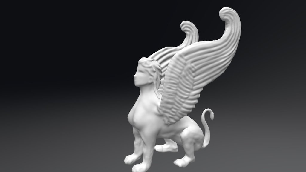 Sphinx - 3D model by Mikey G (@mags) [5203677] - Sketchfab
