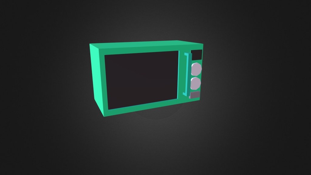 Microwave - Prototype Assets - 3D model by Matt Houghton (@matthoughton ...