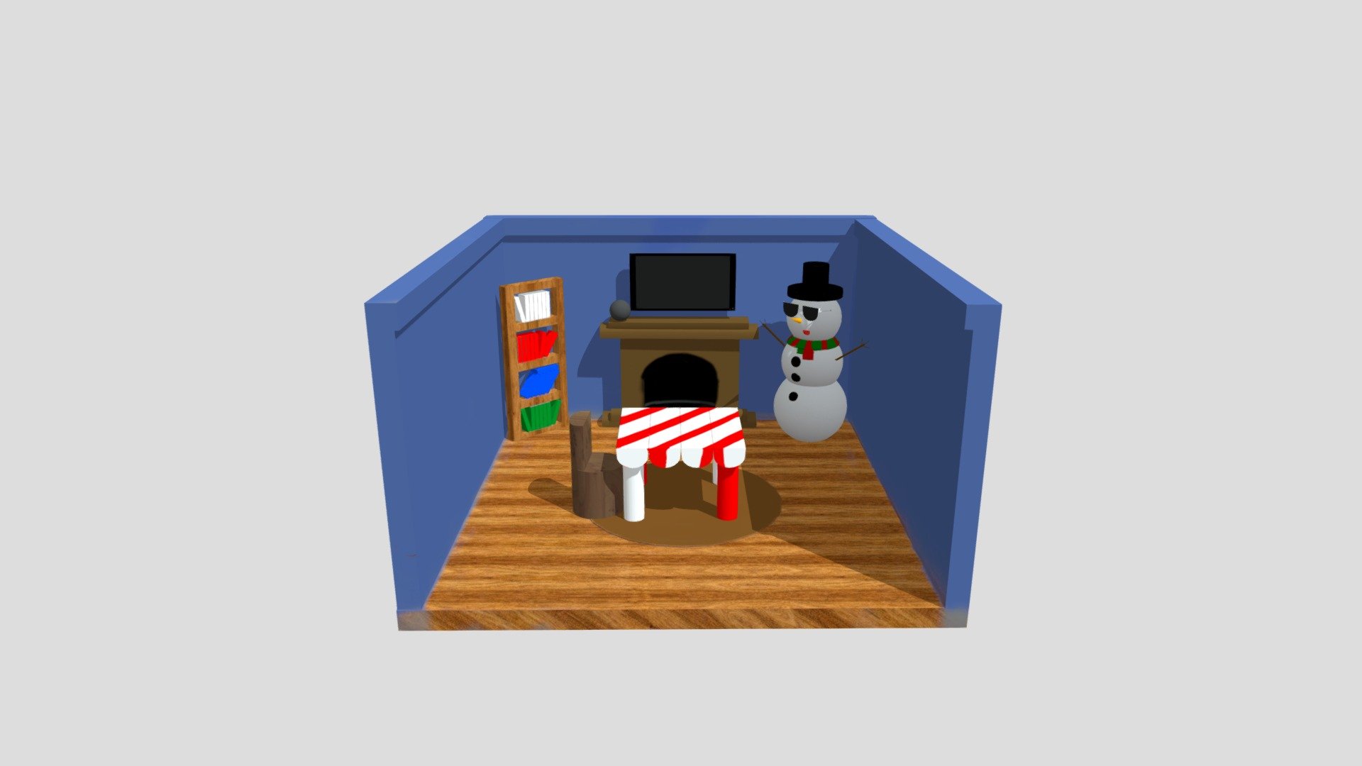 Full Animated Room - Download Free 3D model by BUTCH123 [5204a26 ...