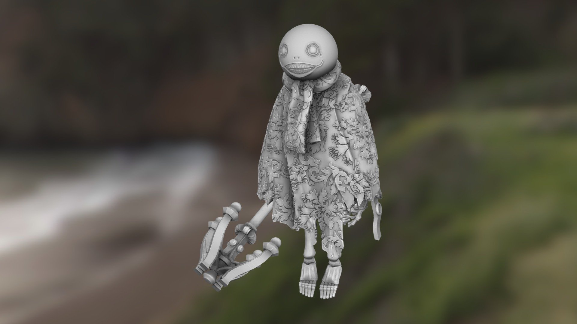 Emil Nier Replicant D&D Miniature - Buy Royalty Free 3D model by Ethan ...