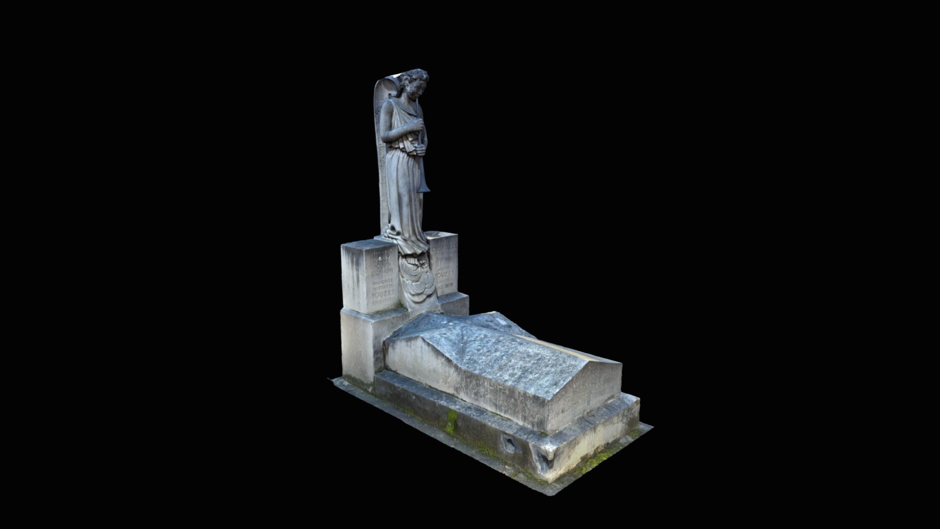 Tombe au cimetière Montparnasse - Paris - 3D model by erica_de_thury ...