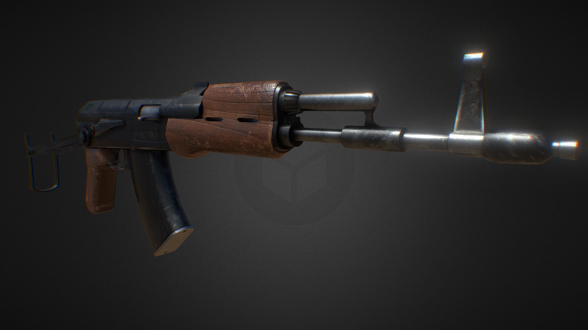 AK-74 - Download Free 3D model by Romain PERRONE (@ob1style) [5207acf ...