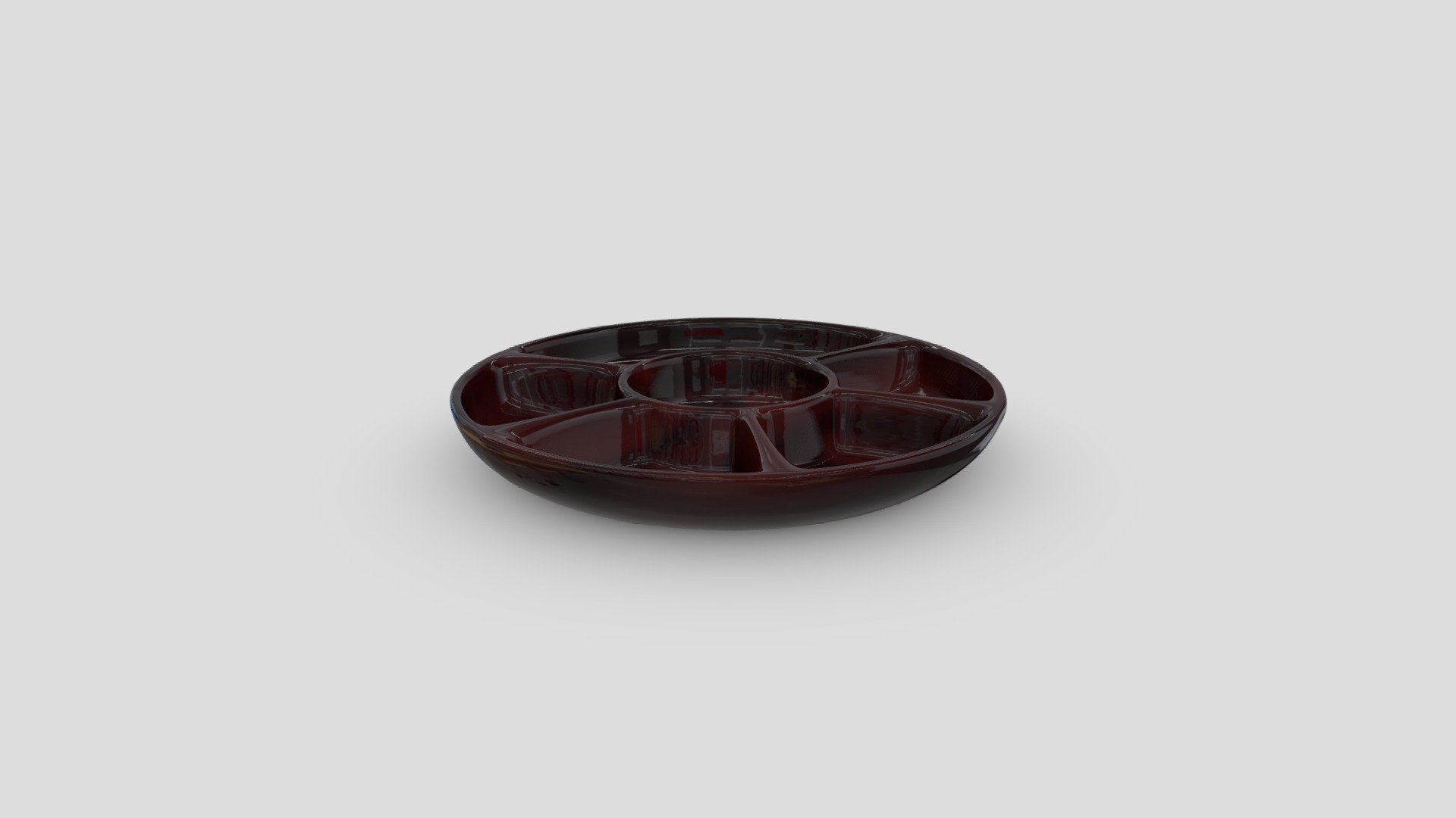 Stoneware - Piatto 5 Scomparti - Download Free 3D model by MPS ...