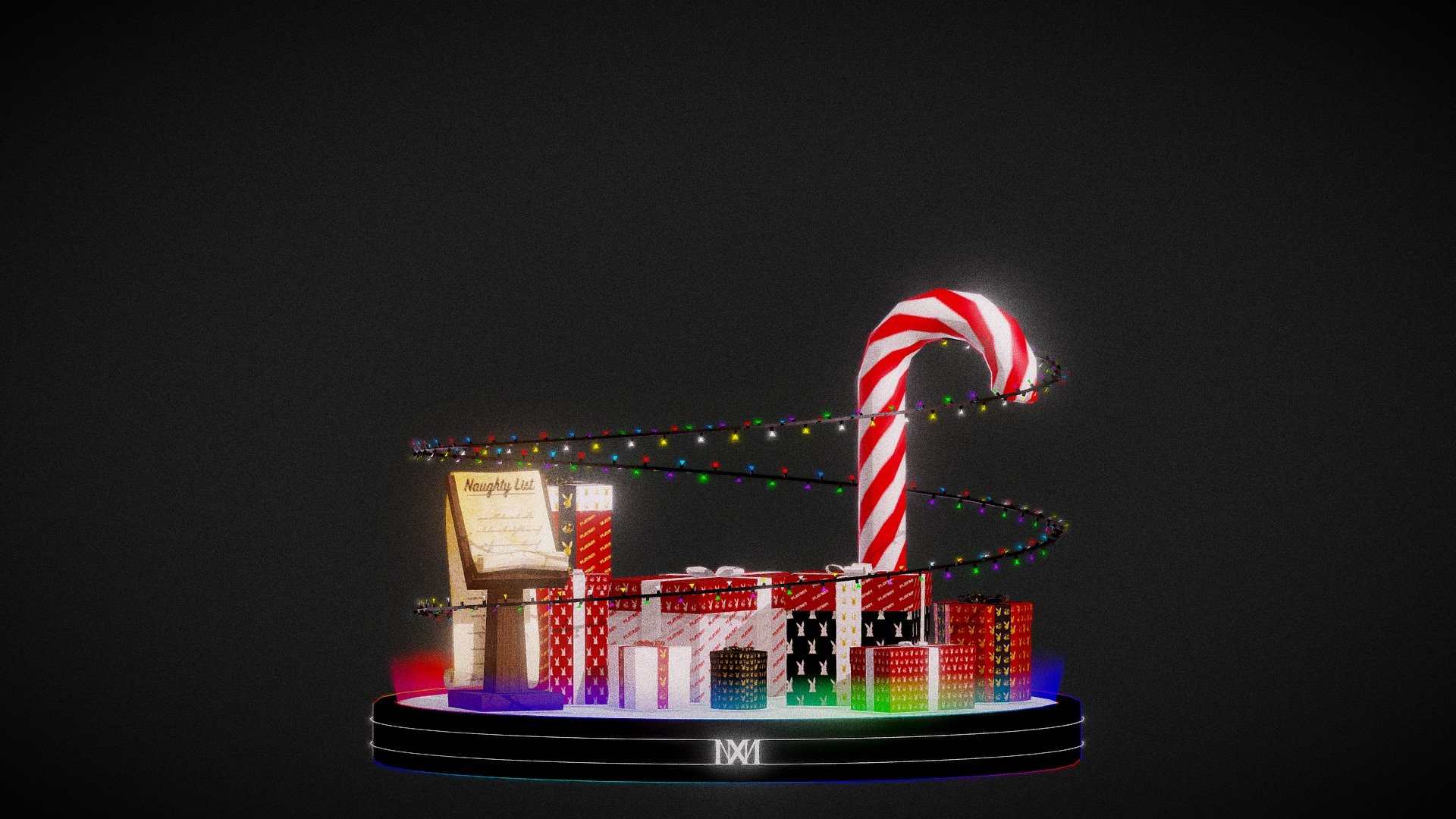 Winter Party Assets | Playboy - 3D model by Misprint [520b268] - Sketchfab