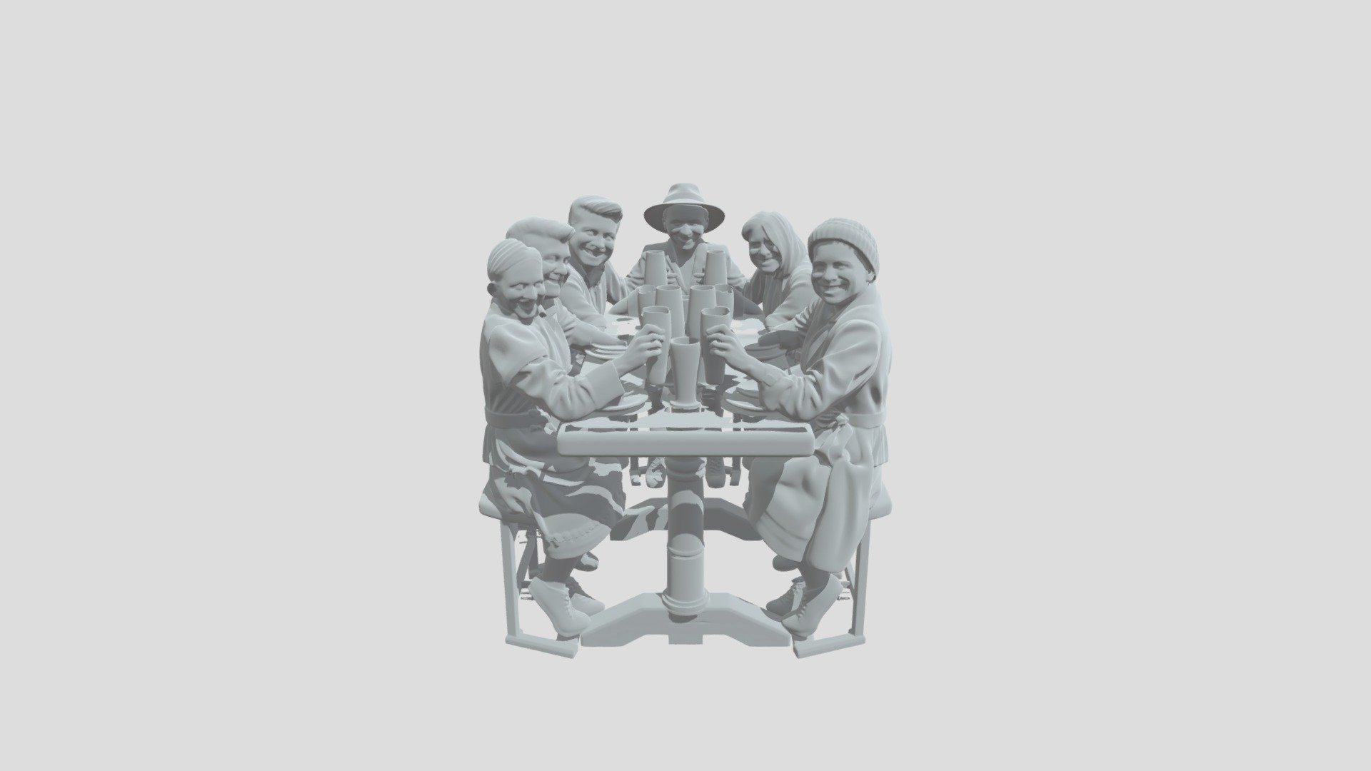 Sketch Fr 7 Personen