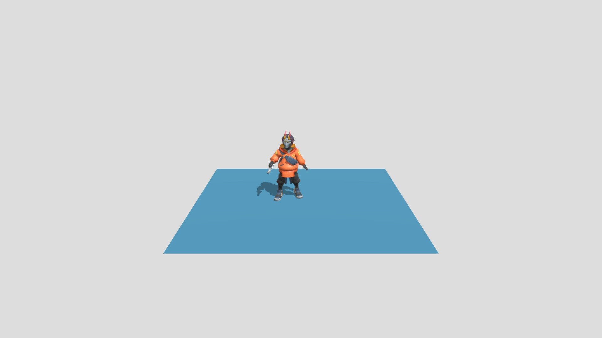 Masked Man - 3D model by Yves Caeasario (@yvesjotres) [520d570] - Sketchfab