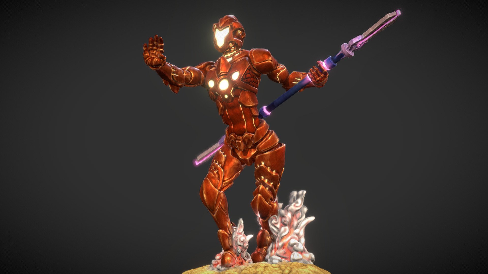 Knight RPG - WIZARD - Miniature paint - 3D model by Yohan [520d5e3 ...