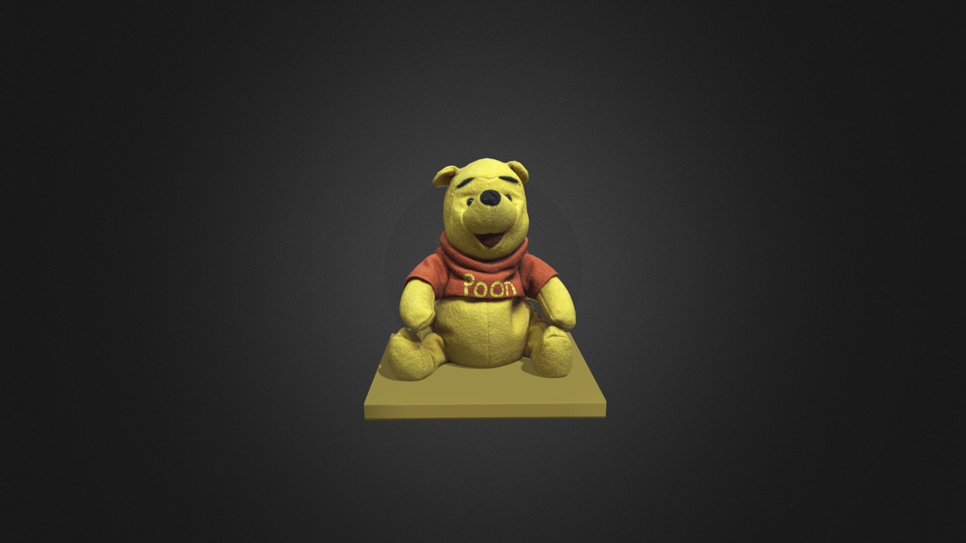 Pooh - 3D model by Nadav Doron (@nadavdoron1995) [520d95b] - Sketchfab