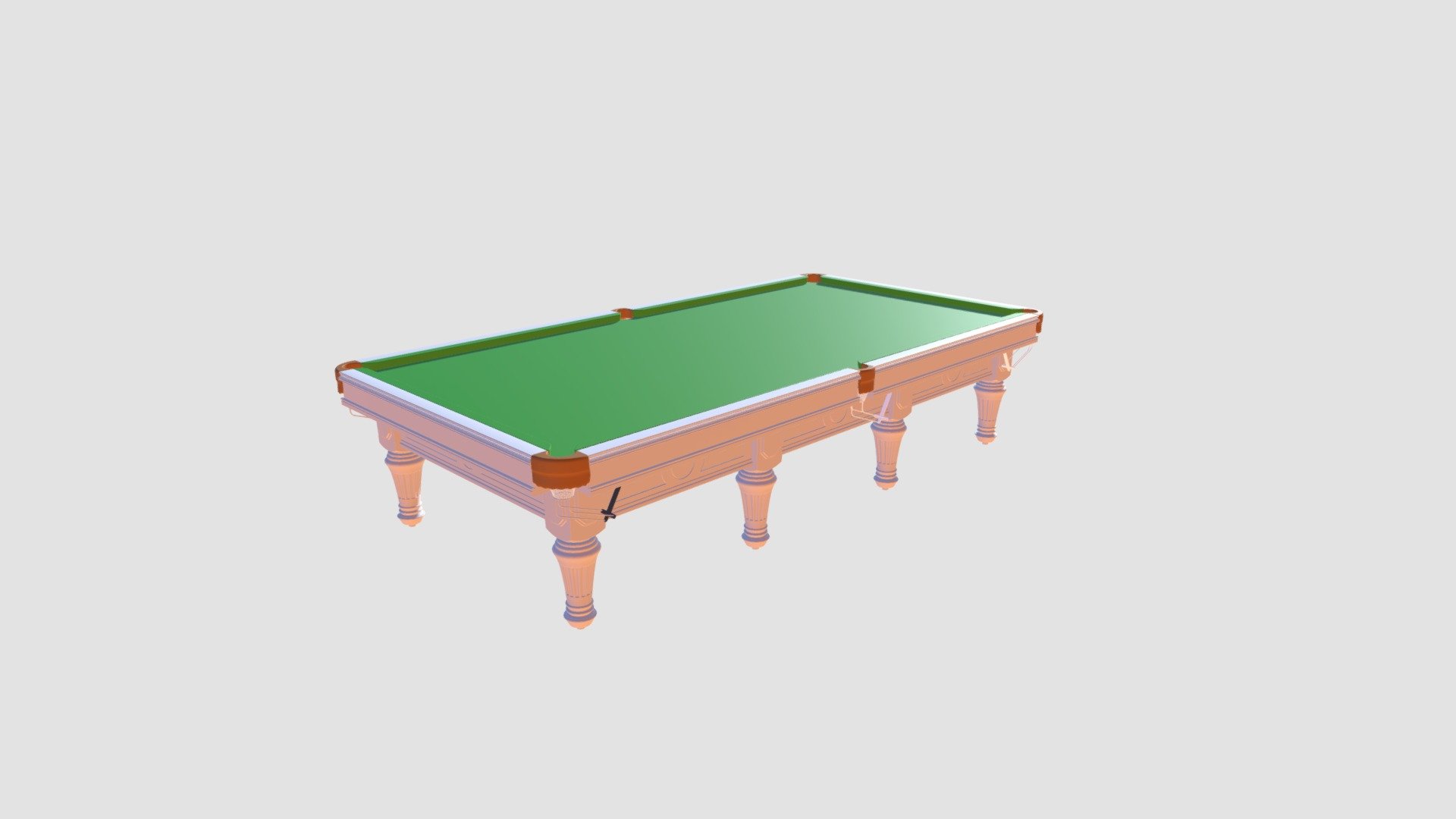 billiard table - Buy Royalty Free 3D model by Evermotion [520dbac ...