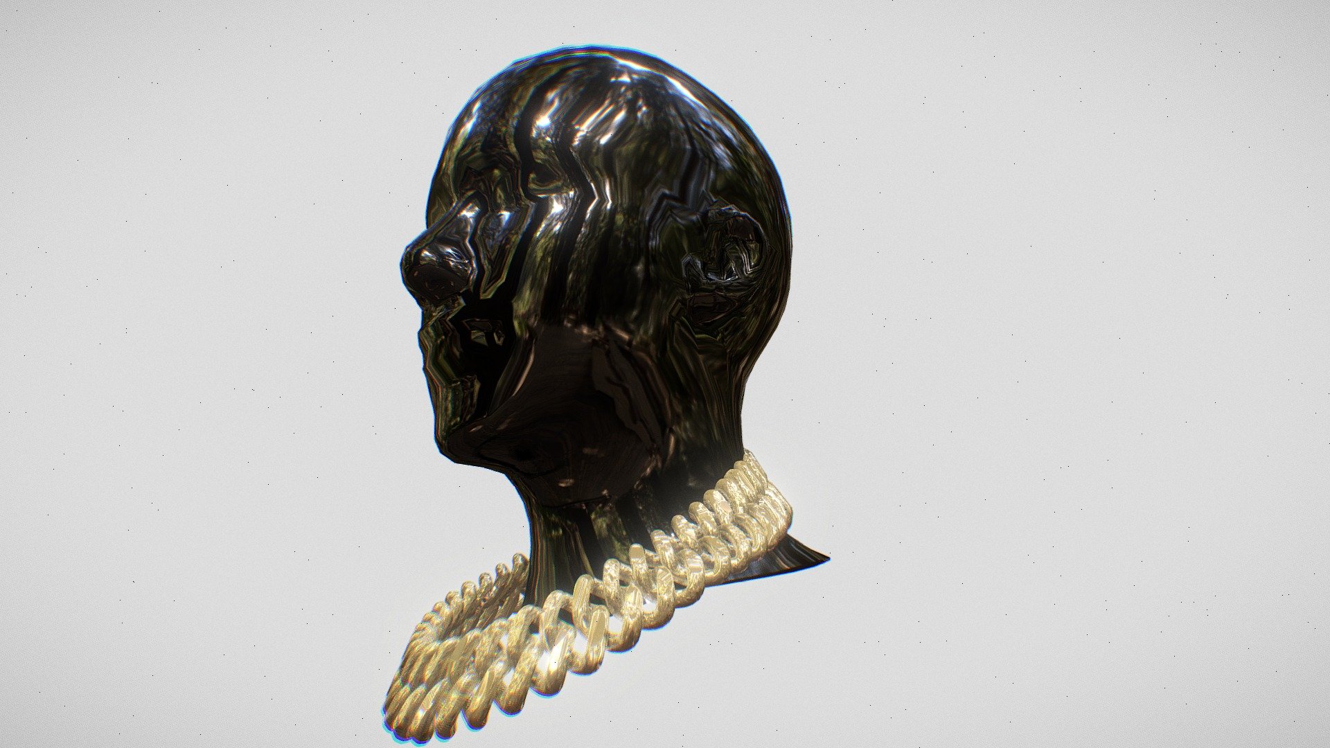 Wide fashion chain - 3D model by marchenkoai07 [520e36a] - Sketchfab