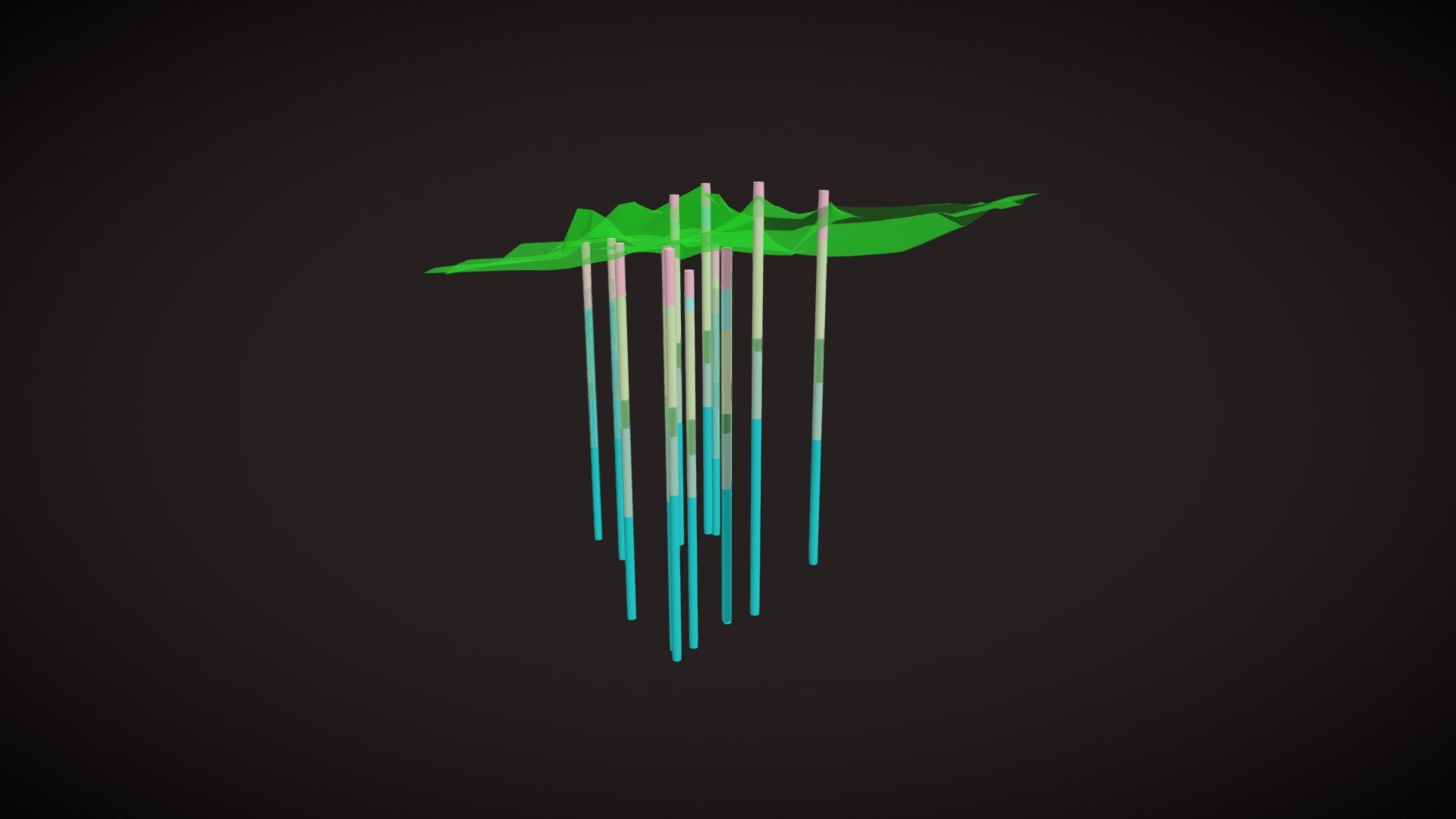 3D-Surface-Logs - 3D model by l.uriell [520f578] - Sketchfab