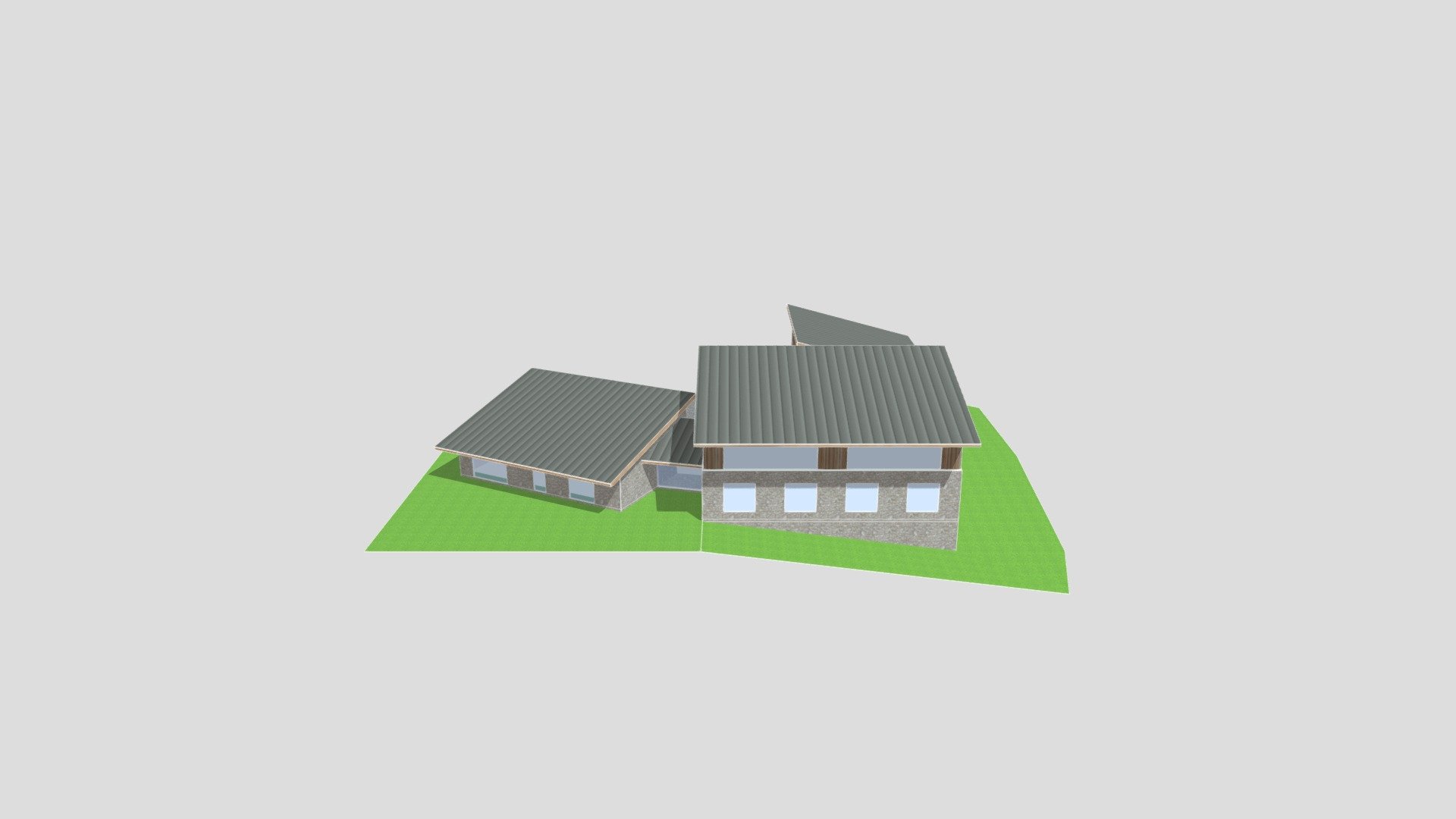 Hafod Wen - 3D model by sambarchitecture [520fc2e] - Sketchfab