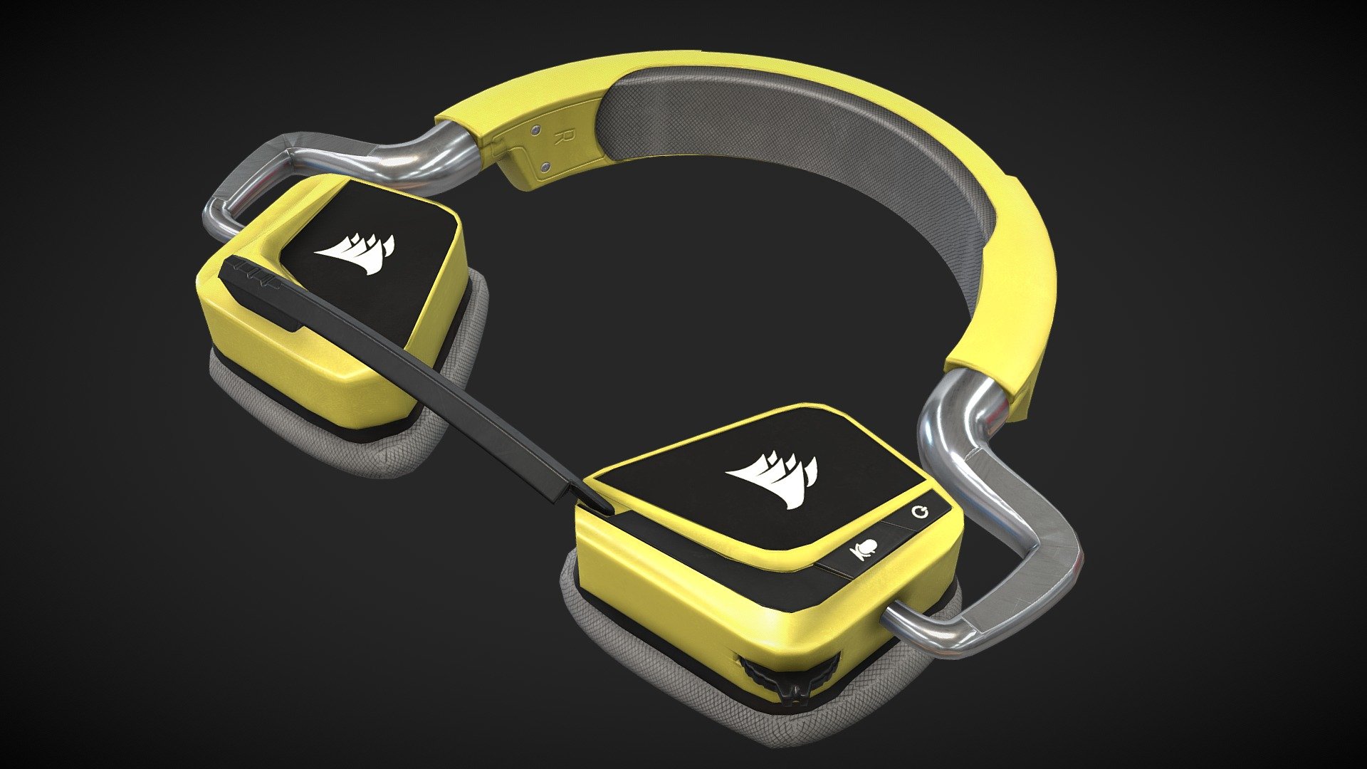 Corsair Headset - 3D model by Viktor Van Meerssche (@ViktorVanMeerssche ...